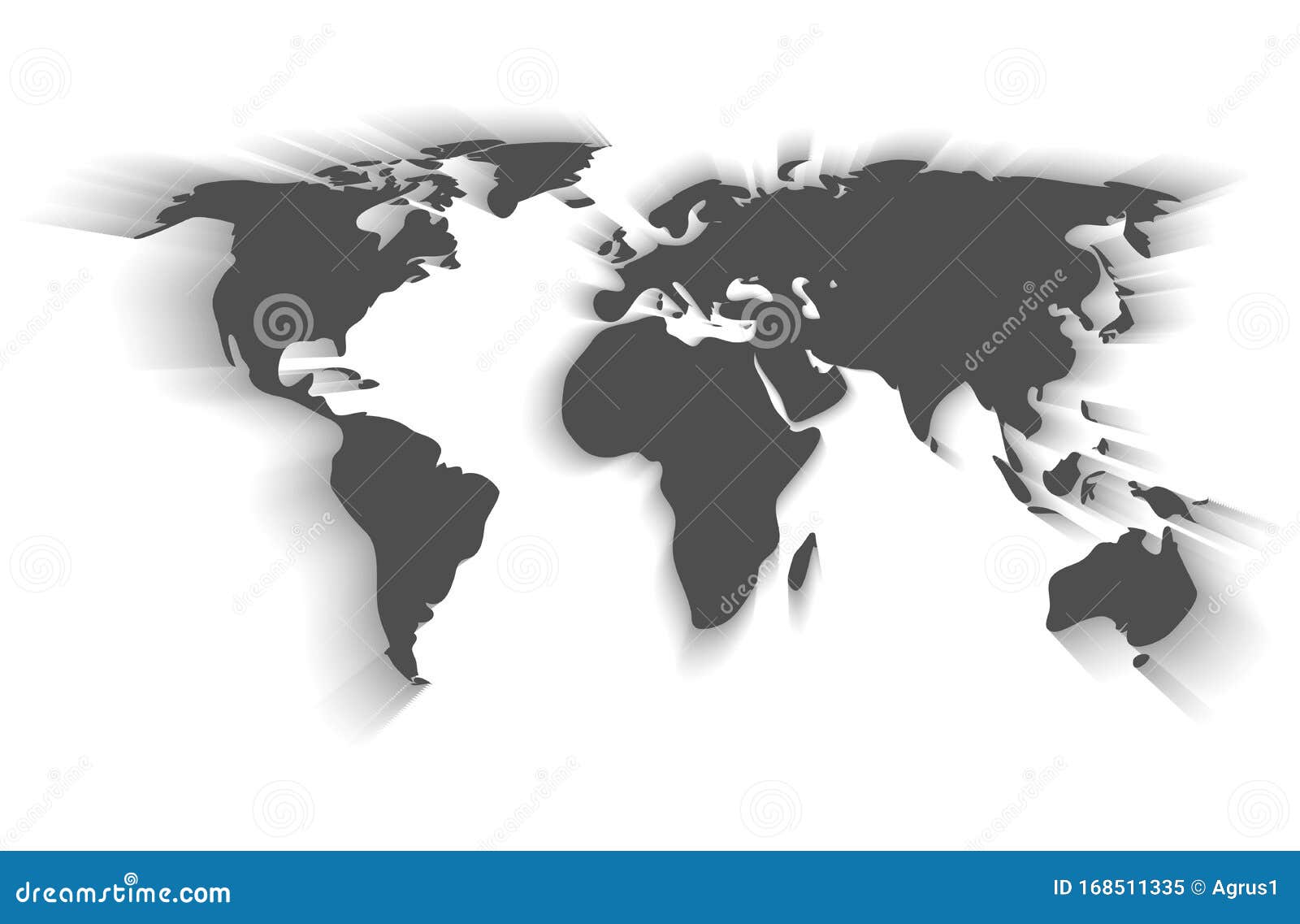 Rainbow World Map Royalty-Free Stock Photography | CartoonDealer.com ...