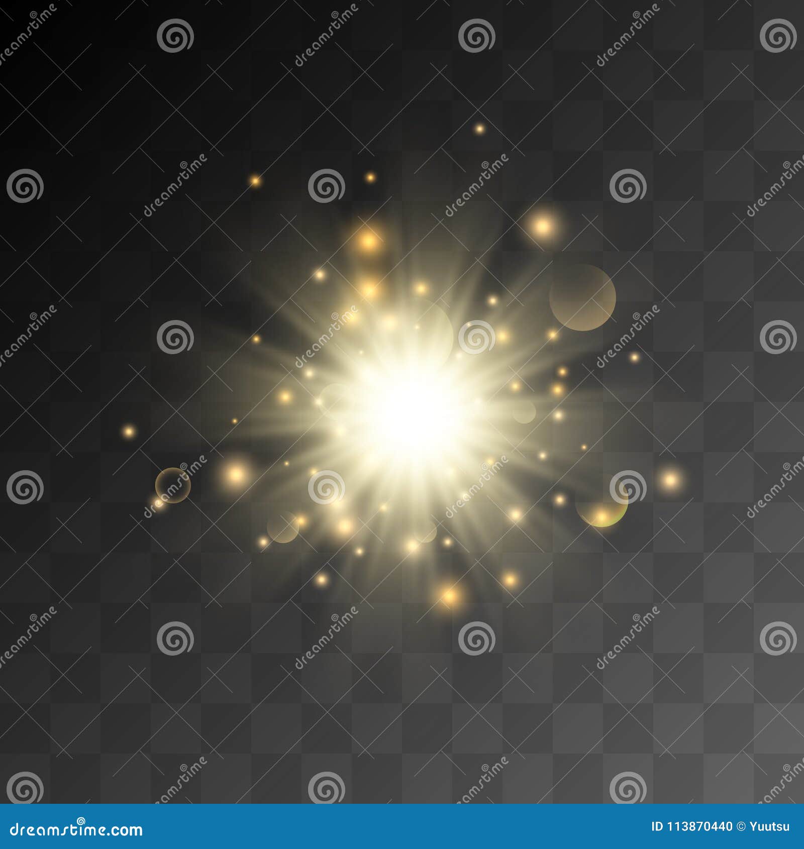 Vector Magical Light Effect Stock Vector - Illustration of light ...
