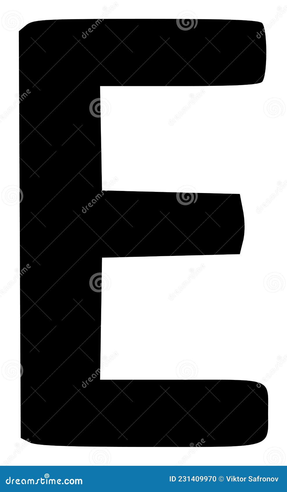 Vector Epsilon Greek Symbol Flat Icon Image Stock Vector - Illustration ...