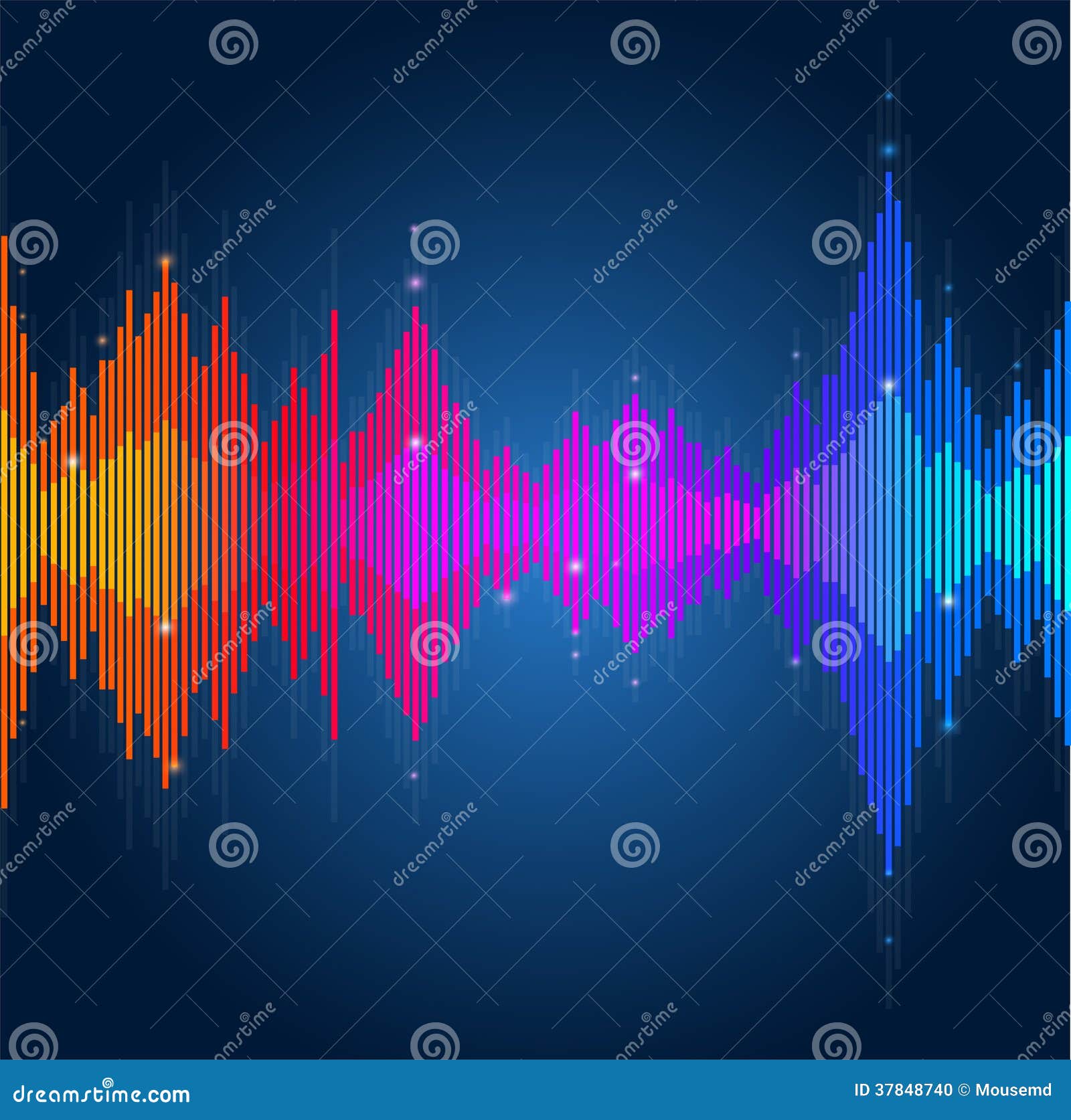 Vector Equalizer, Colorful Musical Bar Stock Vector - Illustration of ...