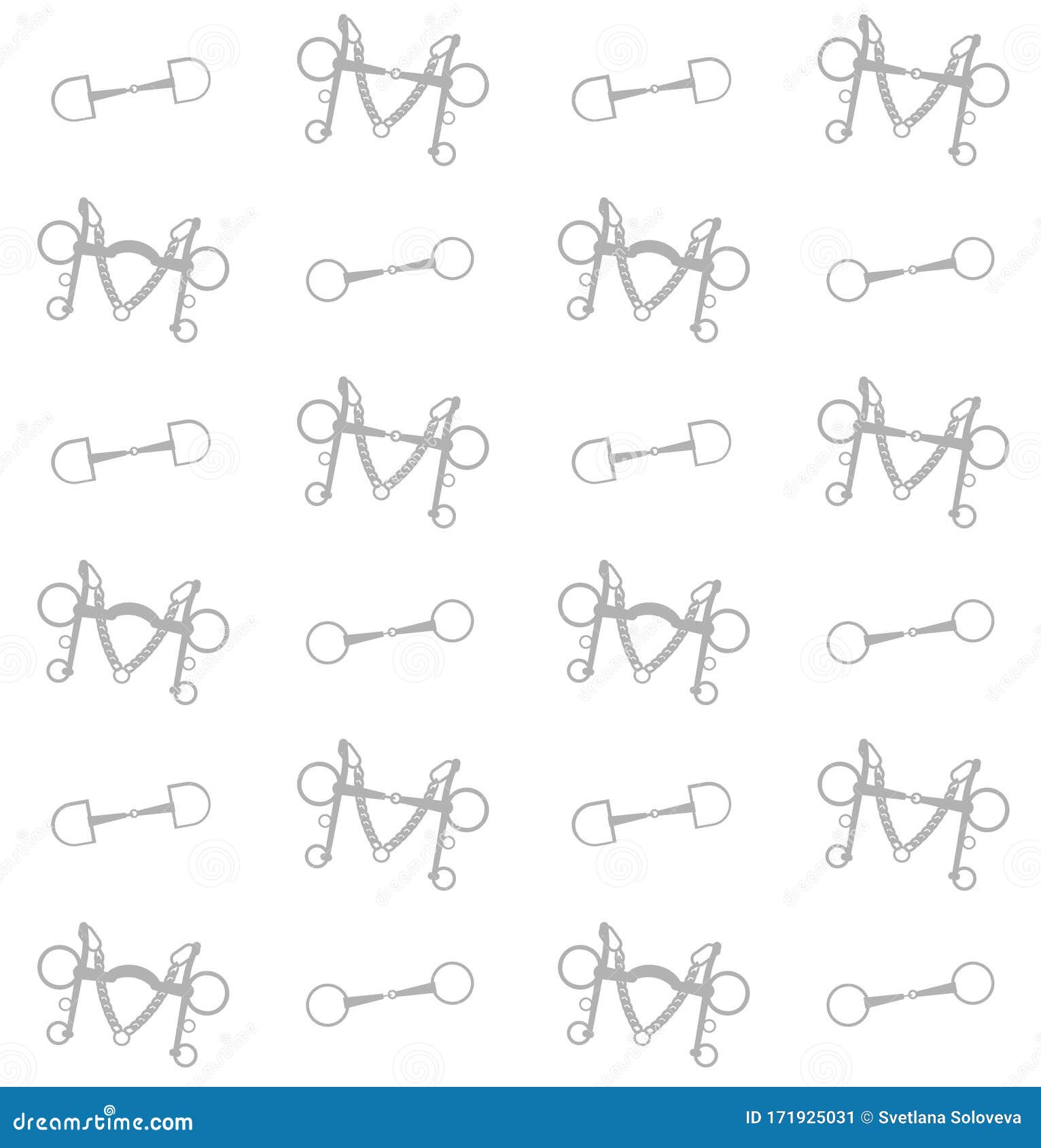 Vector Set Of Equestrian Equipment Silhouette | CartoonDealer.com ...