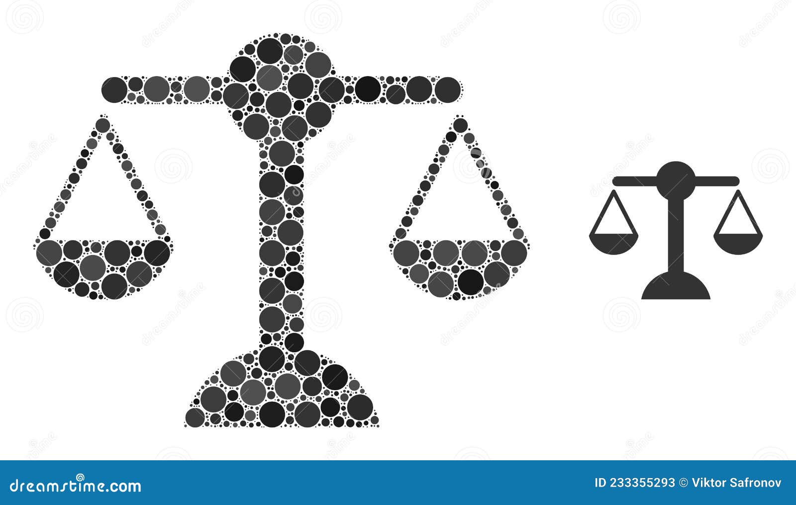 Vector Equilibrium Weight Flat Icon Symbol | CartoonDealer.com #231408665