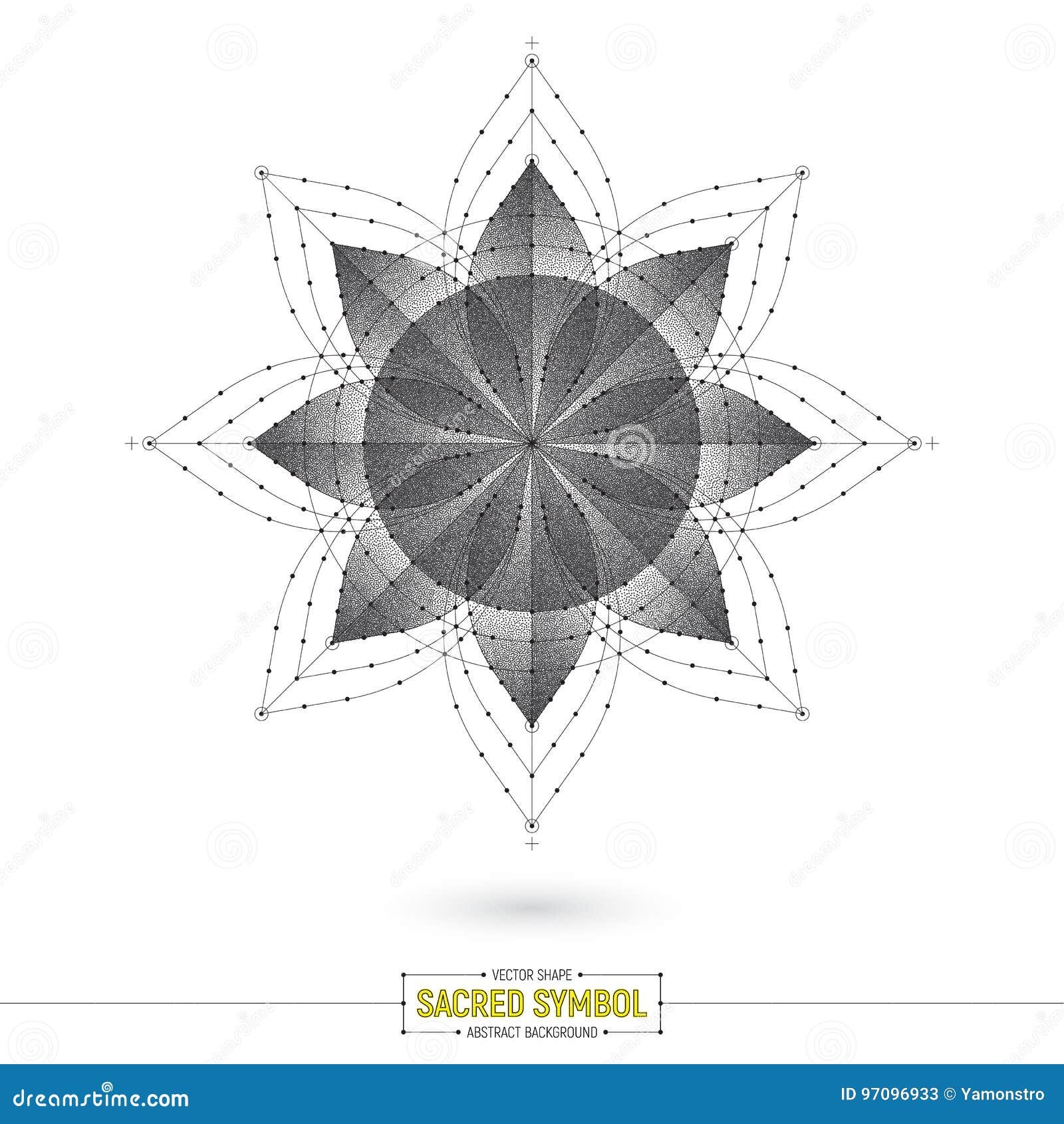 Vector Esoteric Mandala Art Illustration Stock Vector - Illustration of ...