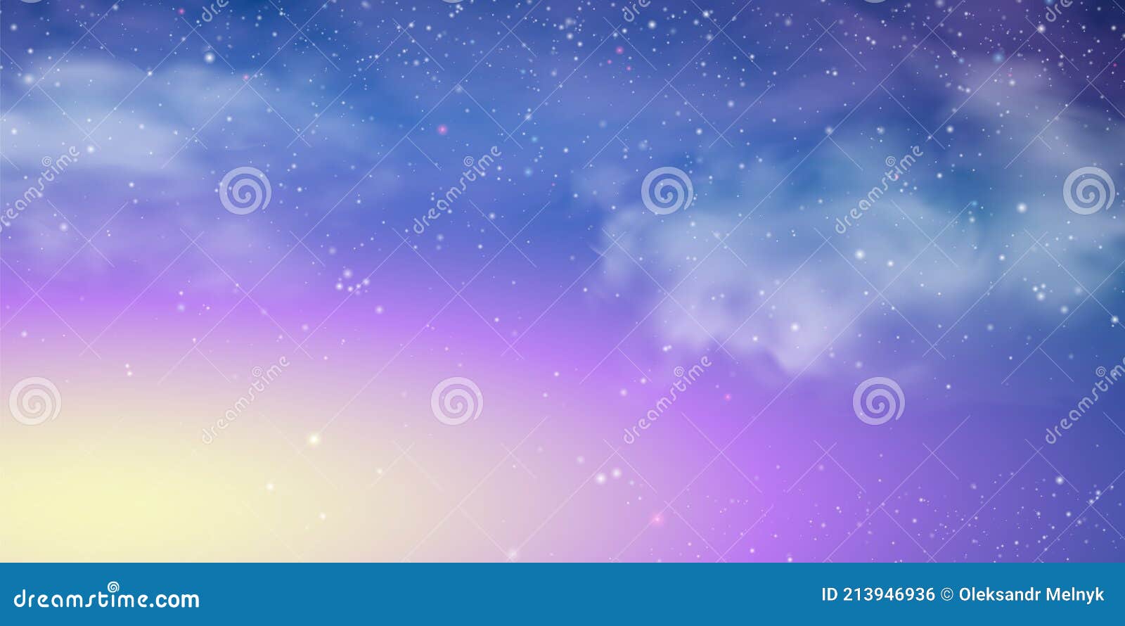 Vector Evening Sky Clouds. Sunset Stock Vector - Illustration of ... Vector Evening Sky Clouds. Sunset Stock Vector - Illustration of ...