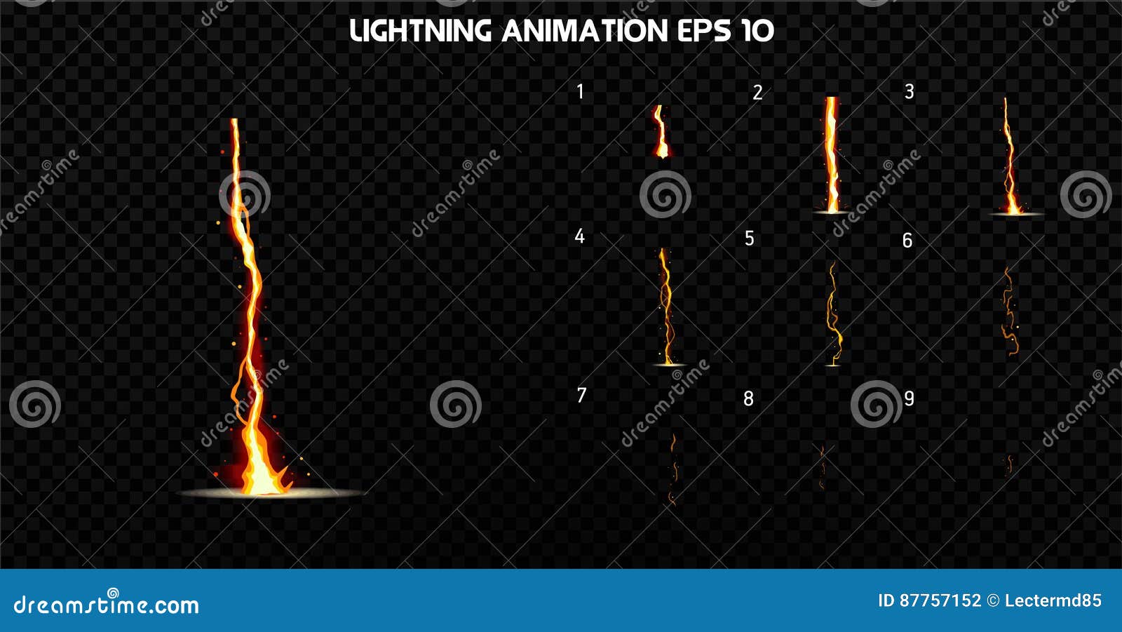 Explode Effect Animation. Sprite Sheet Of Explode. Animation For Game ...