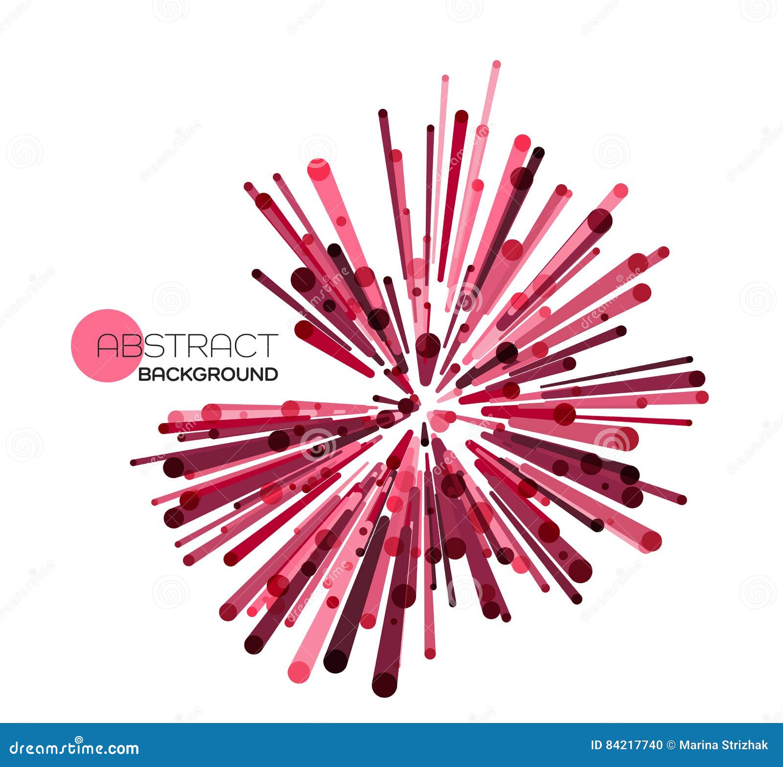 Vector explosion lines stock vector. Illustration of energy - 84217740