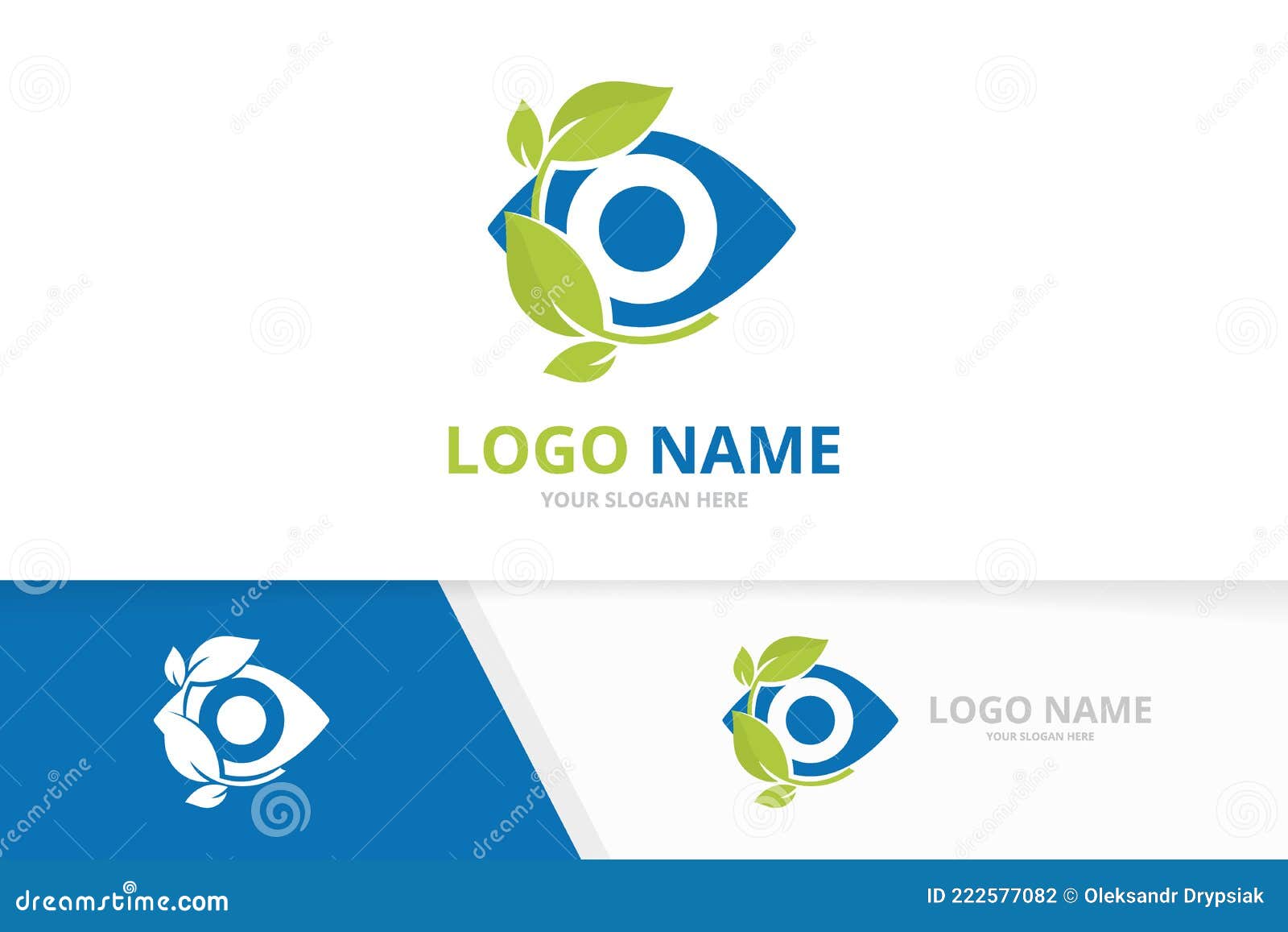 Vector Eye Beauty Logo. Creative Nature Vision Logotype Design Template ...