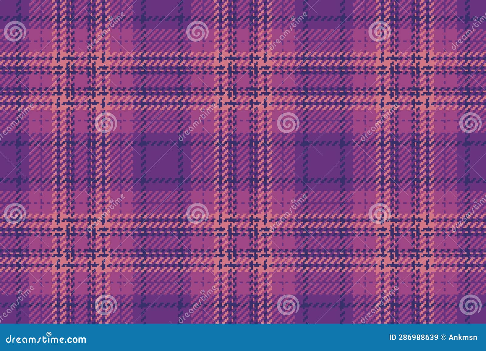 Vector Fabric Texture of Check Background Pattern with a Tartan Textile ...