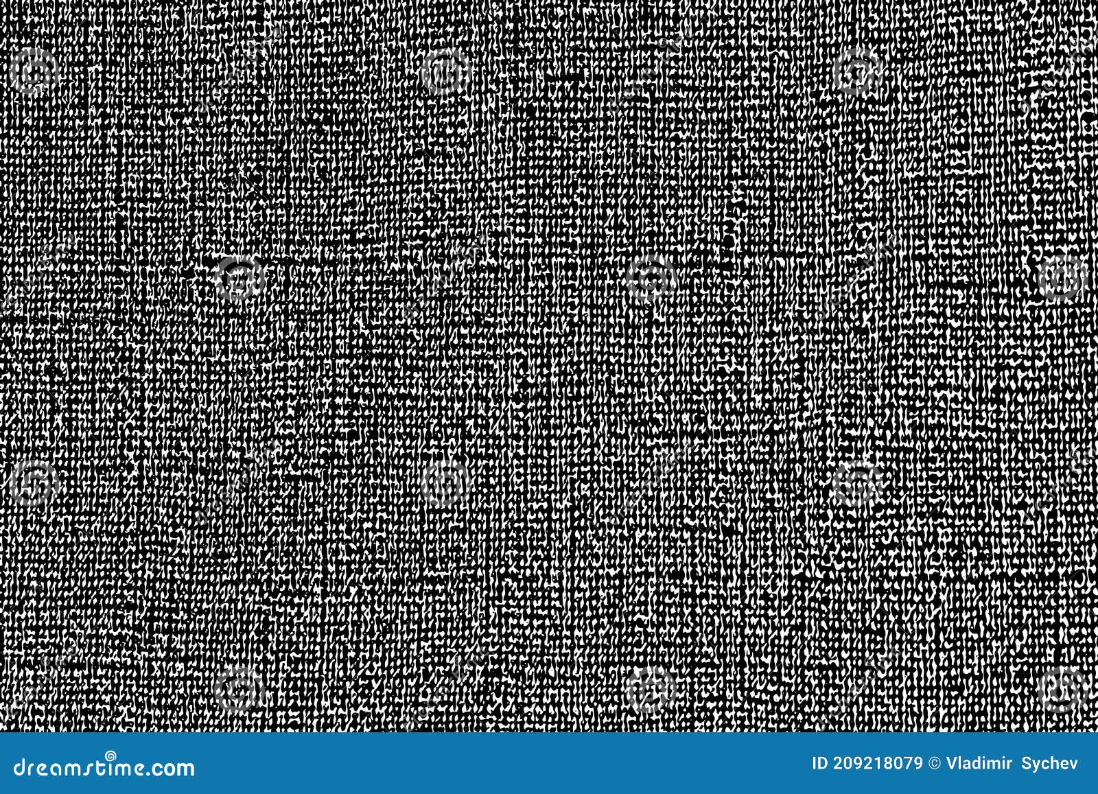 Vector Fabric Texture. Distressed Texture Of Weaving Fabric ...