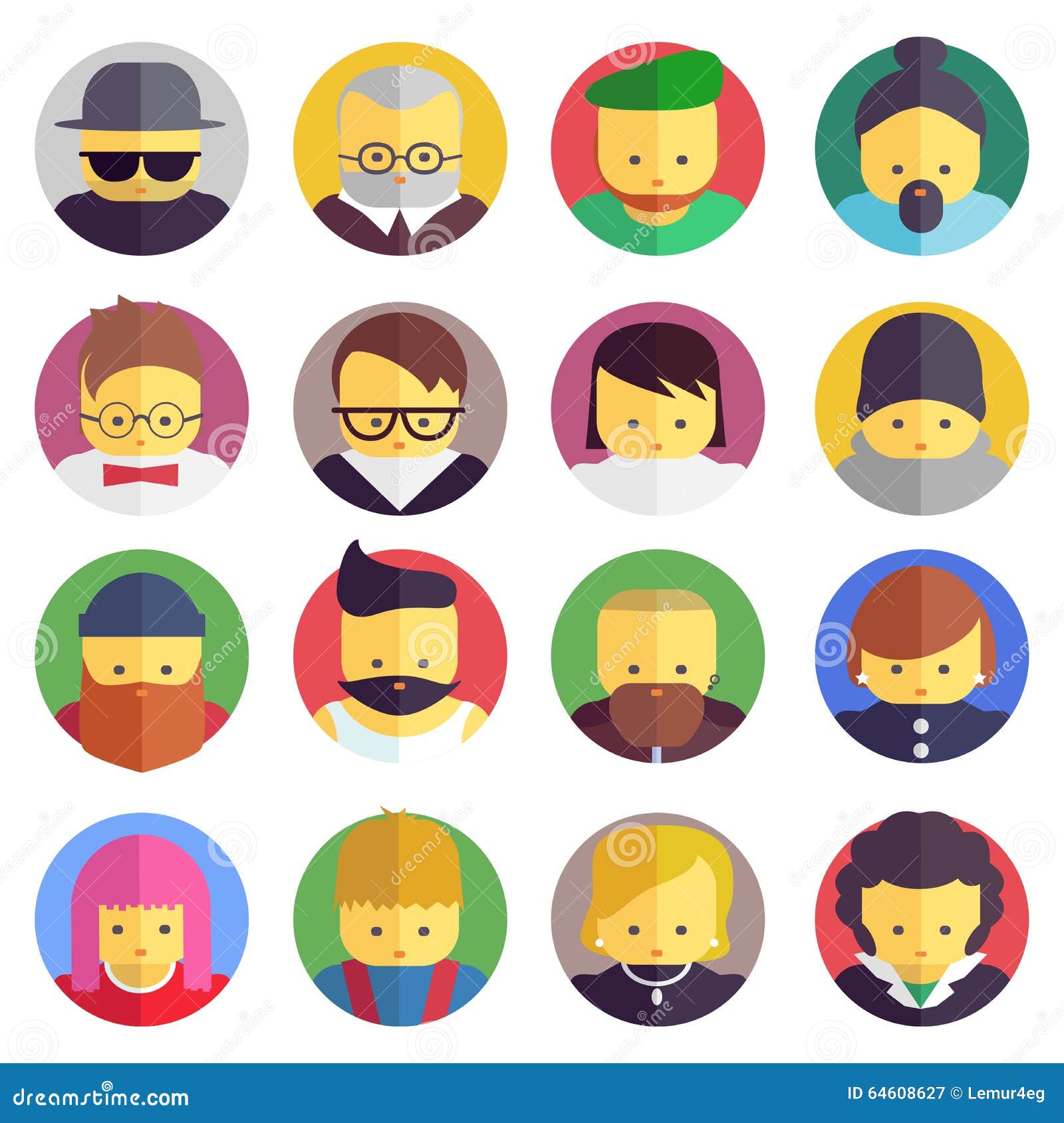 Vector face icon stock vector. Illustration of parents - 64608627