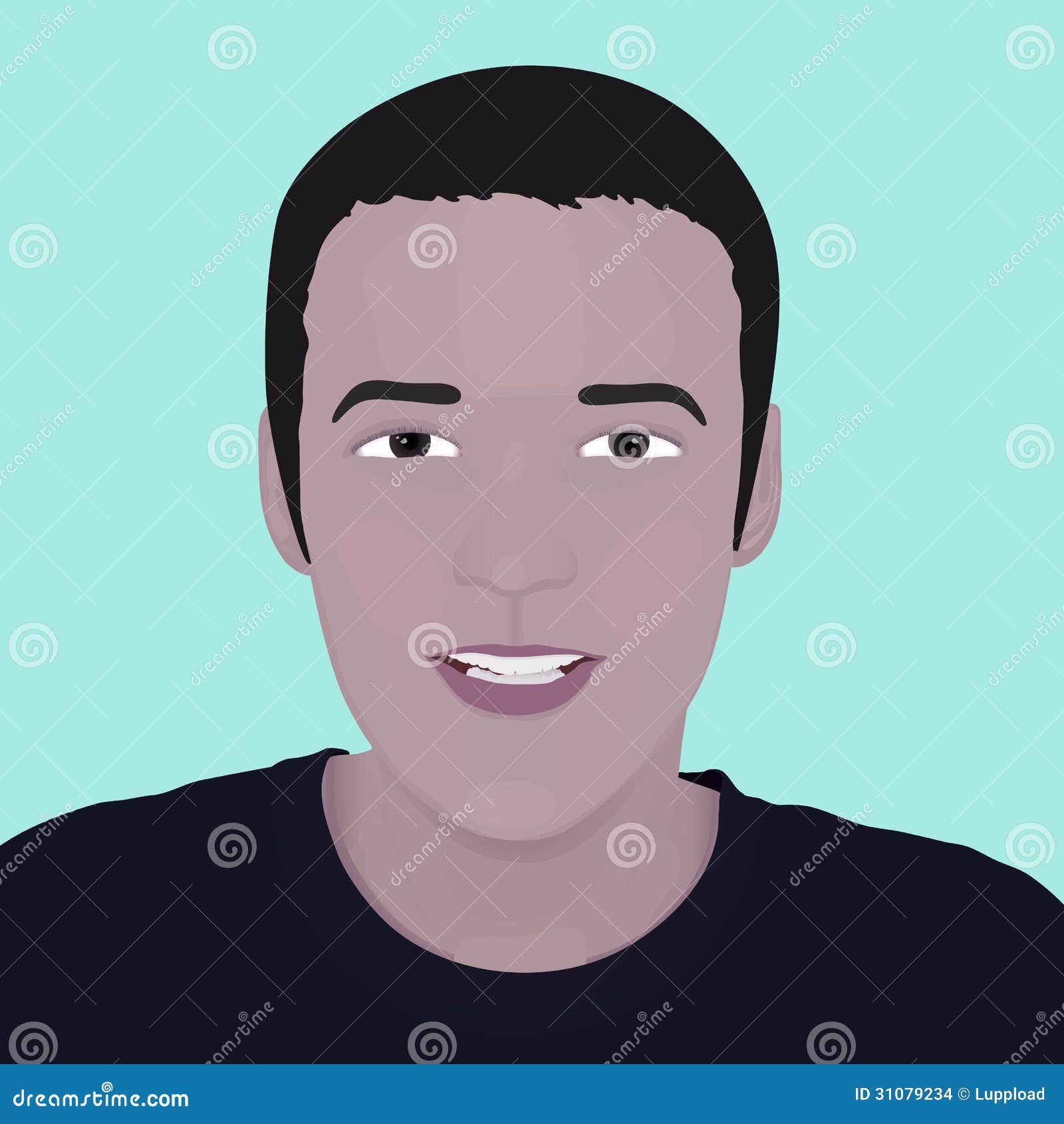 Vector Face Man. Design Element Stock Vector - Illustration of human ...