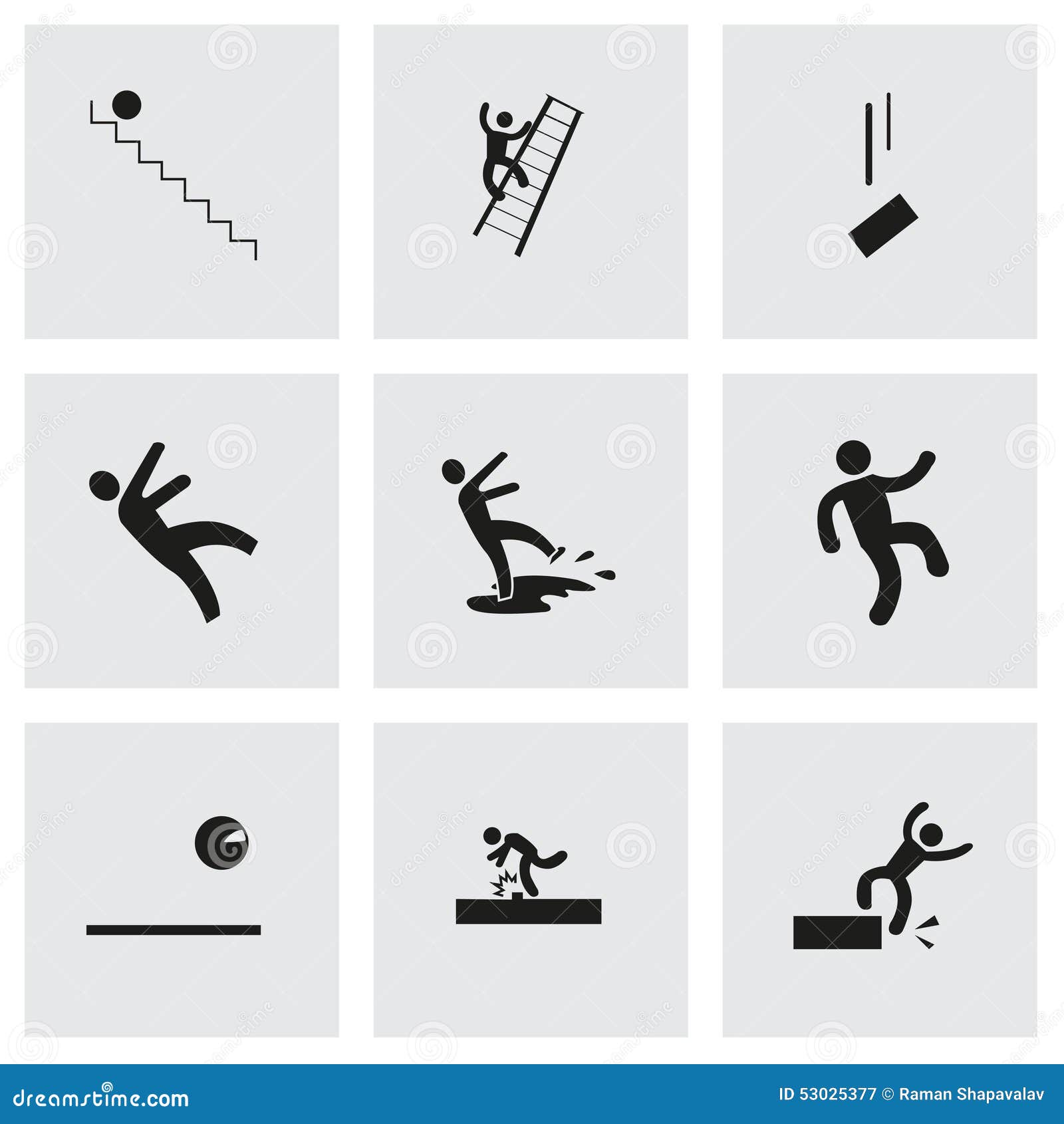 Vector fall icon set stock vector. Illustration of chat - 53025377