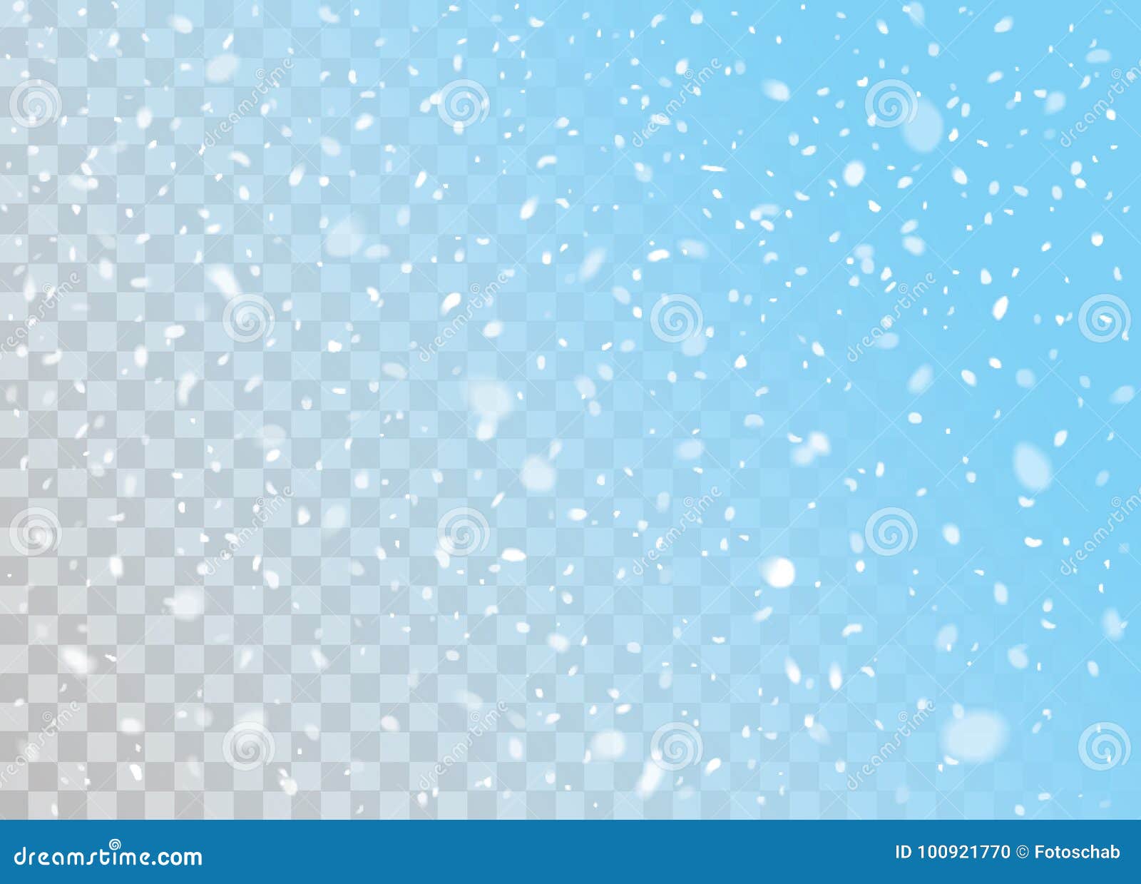 Vector falling snow stock vector. Illustration of snowflakes - 100921770