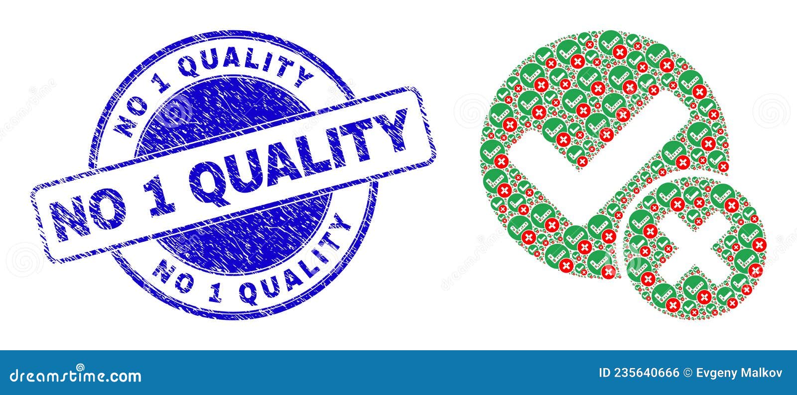 Scratched No 1 Quality Stamp and False Positive Recursive Composition ...