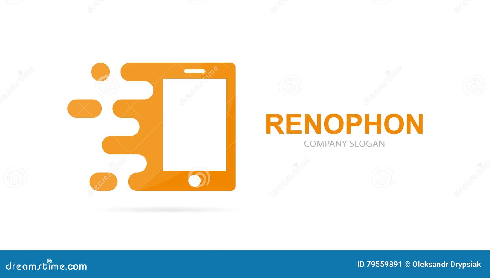 Vector Fast Smart Phone Logo Combination. Speed Mobile Symbol or Icon ...