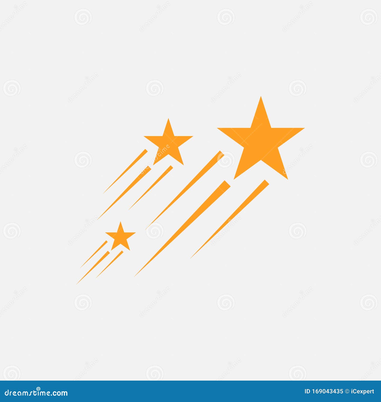 Vector of fast stars stock vector. Illustration of symbol - 169043435