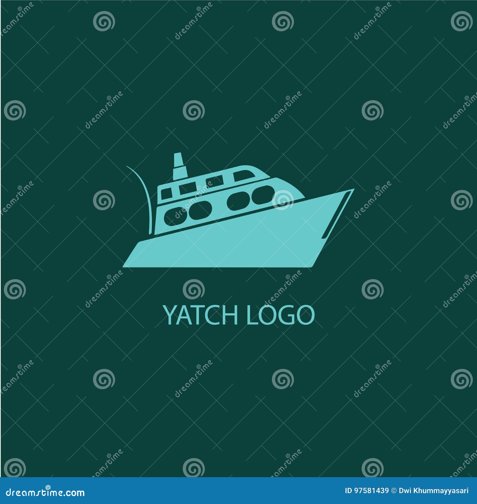 Vector ferry logo stock vector. Illustration of concept - 97581439