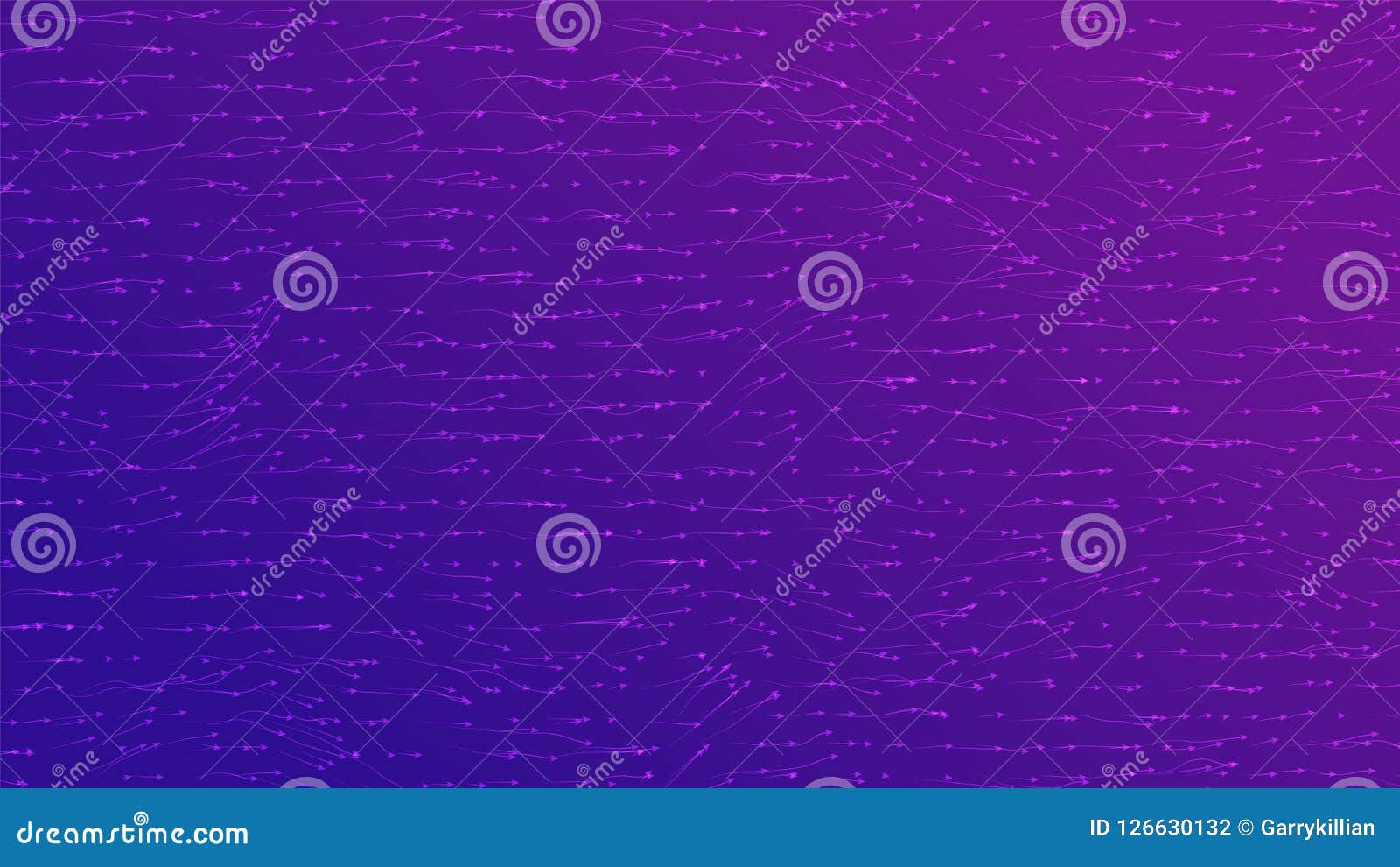 Vector Field Visualization of Forces. Magnetic or Gravitational ...