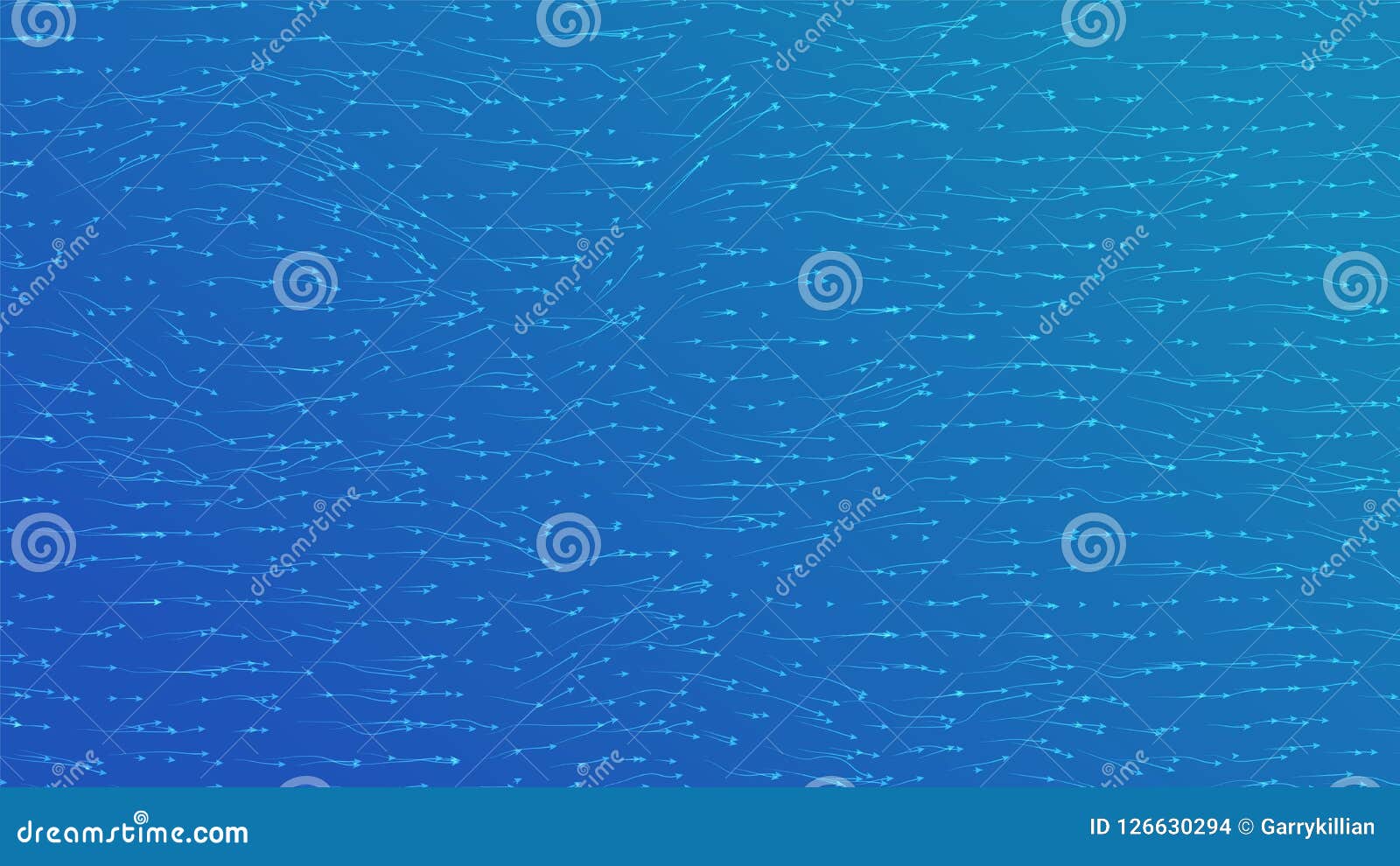 Vector Field Visualization of Forces. Magnetic or Gravitational ...