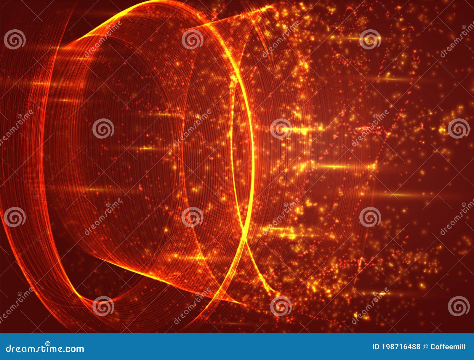 Vector Fiery Symbol Of A Horse | CartoonDealer.com #20704594