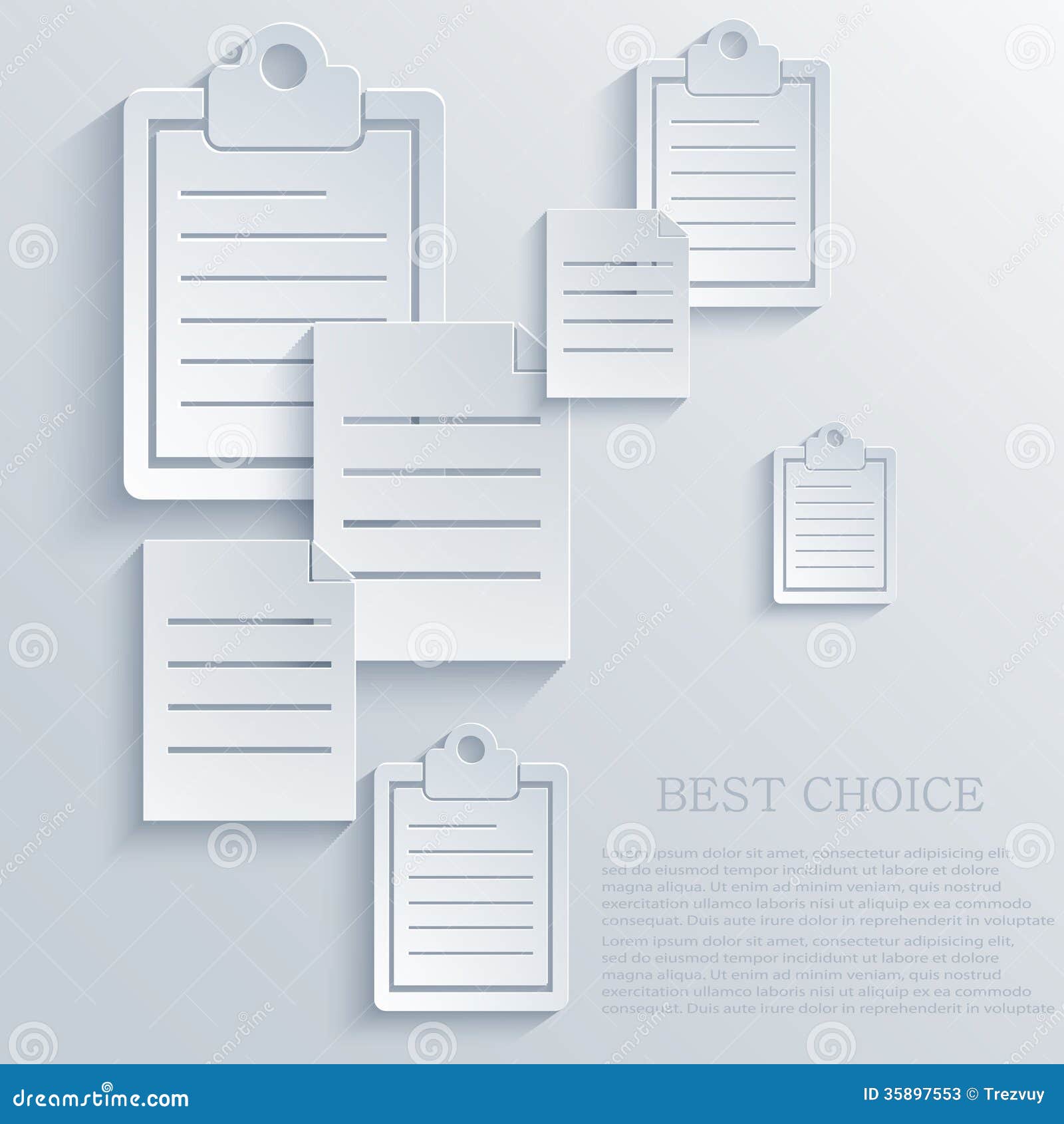 File A Background Vector Illustration | CartoonDealer.com #36868054