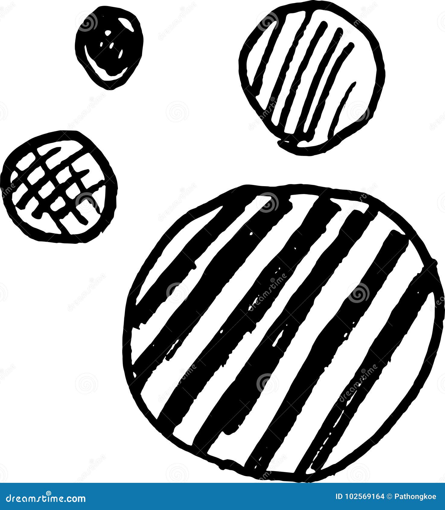 Drawing bubble chart stock vector. Illustration of circle - 102569164