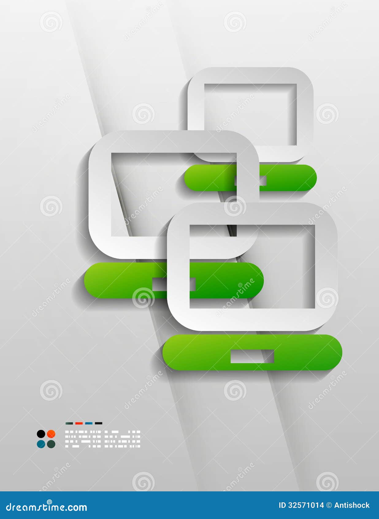 Vector File Program Paper Design Stock Vector - Illustration of shadow ...