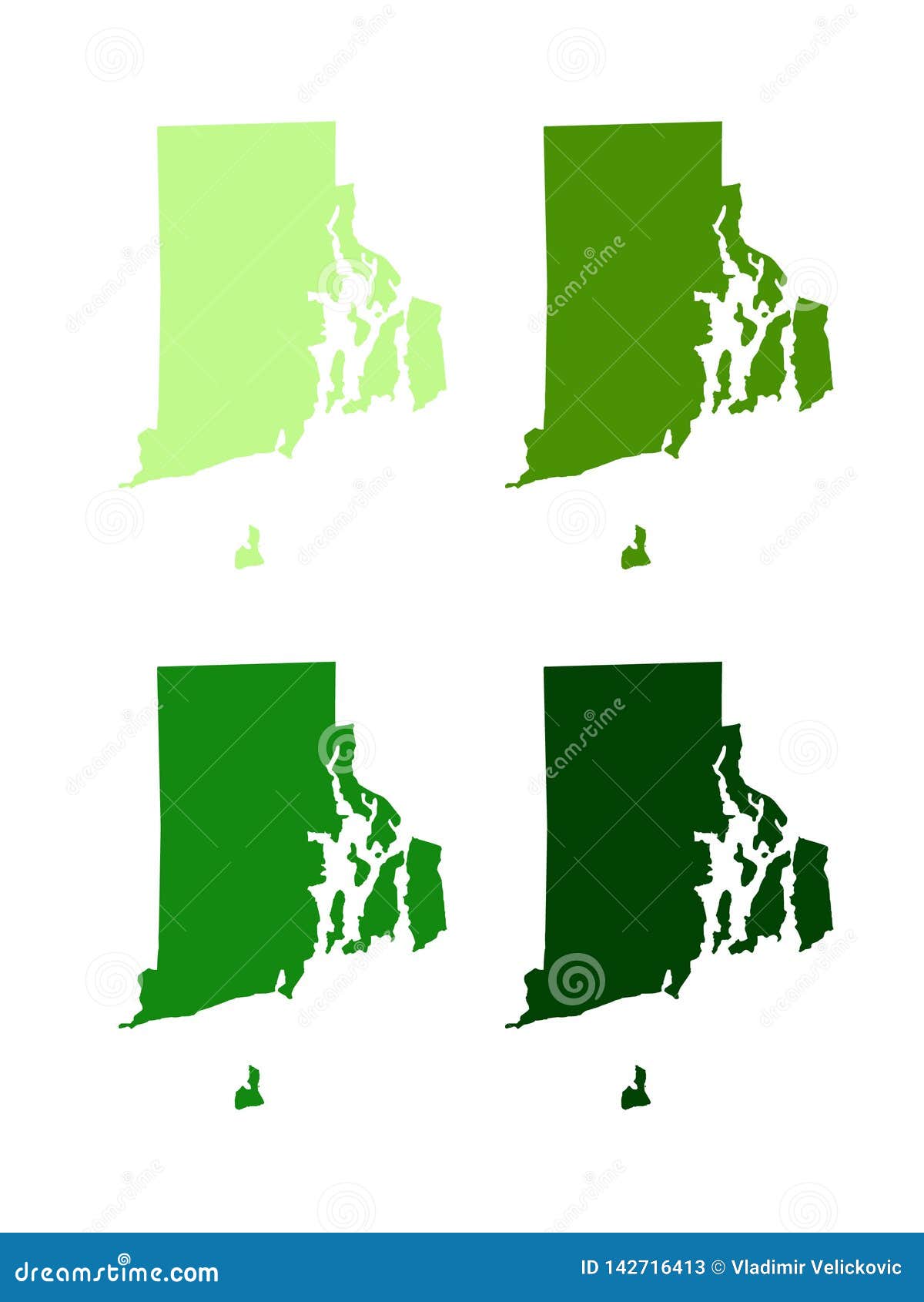 Rhode Island Map - State Of Rhode Island And Providence Plantations ...