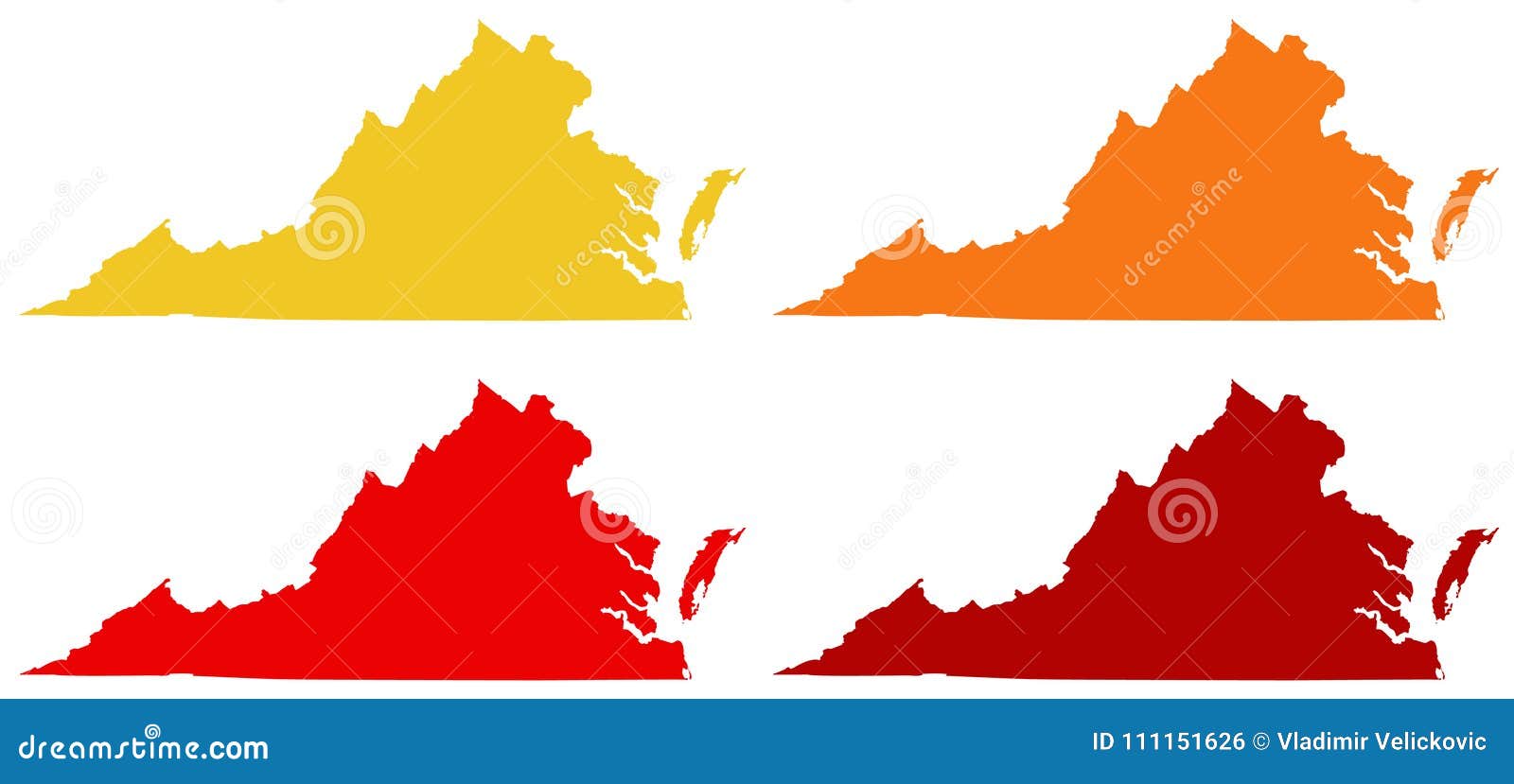Southeastern Virginia With Cities Map