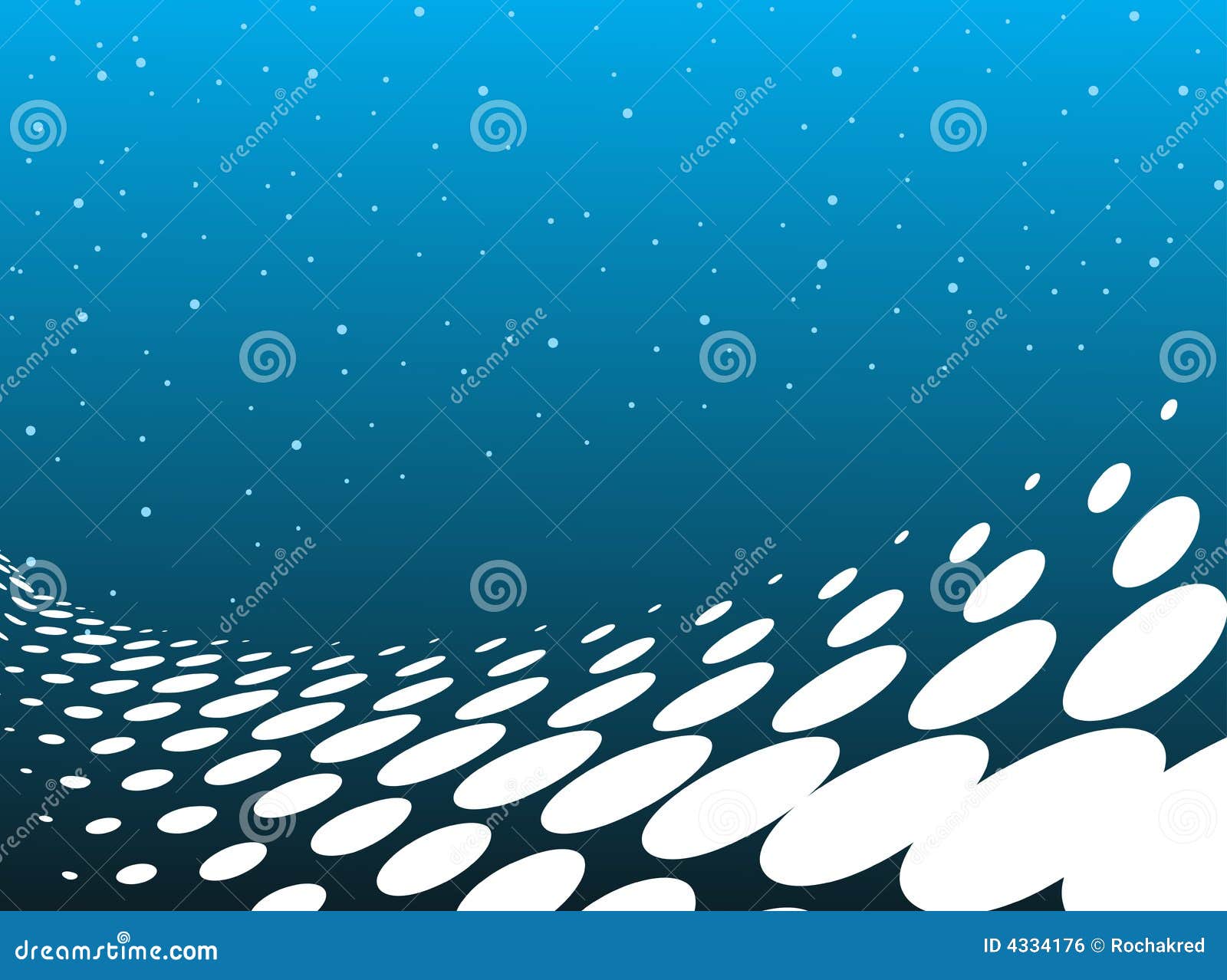 Vector File of Wave Flow Background Stock Vector - Illustration of ...