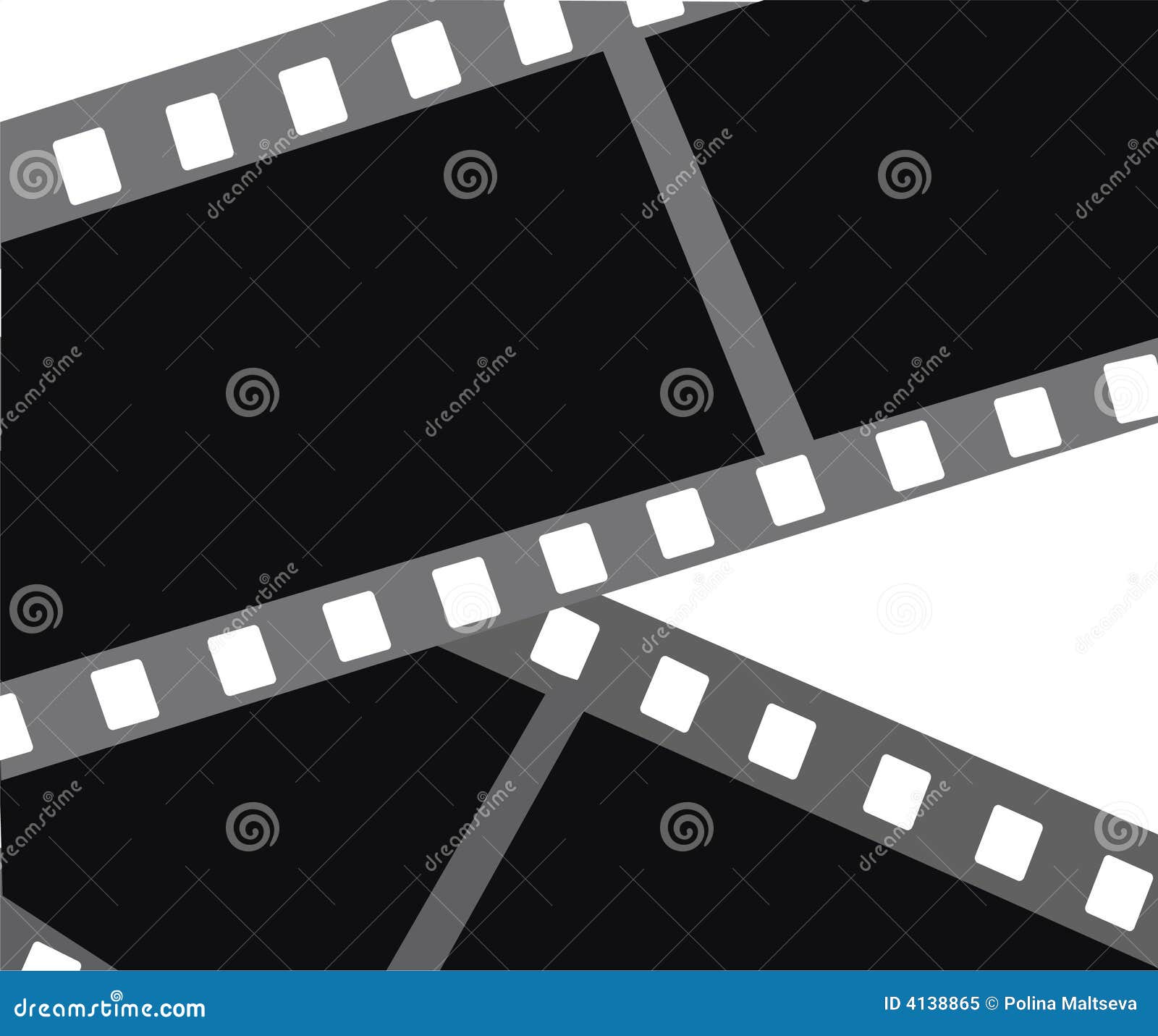Vector Filmstrip Picture. Image: 4138865