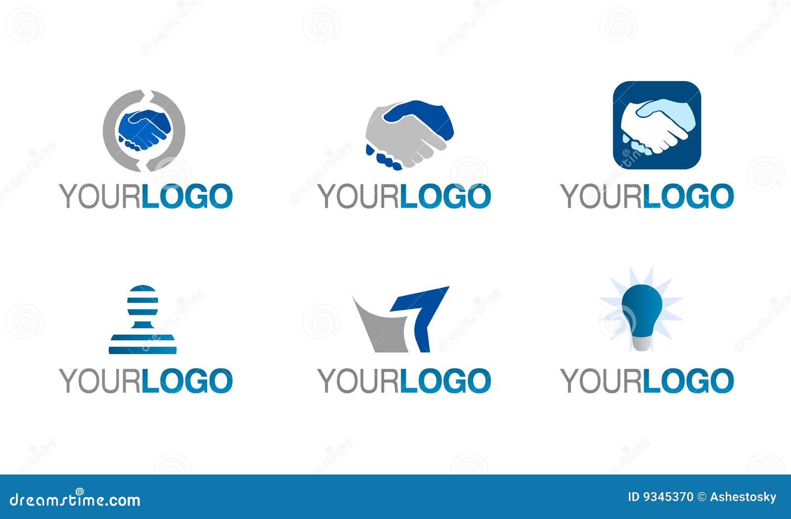 Vector Financial Trust Logo Set Stock Vector - Illustration of future ...