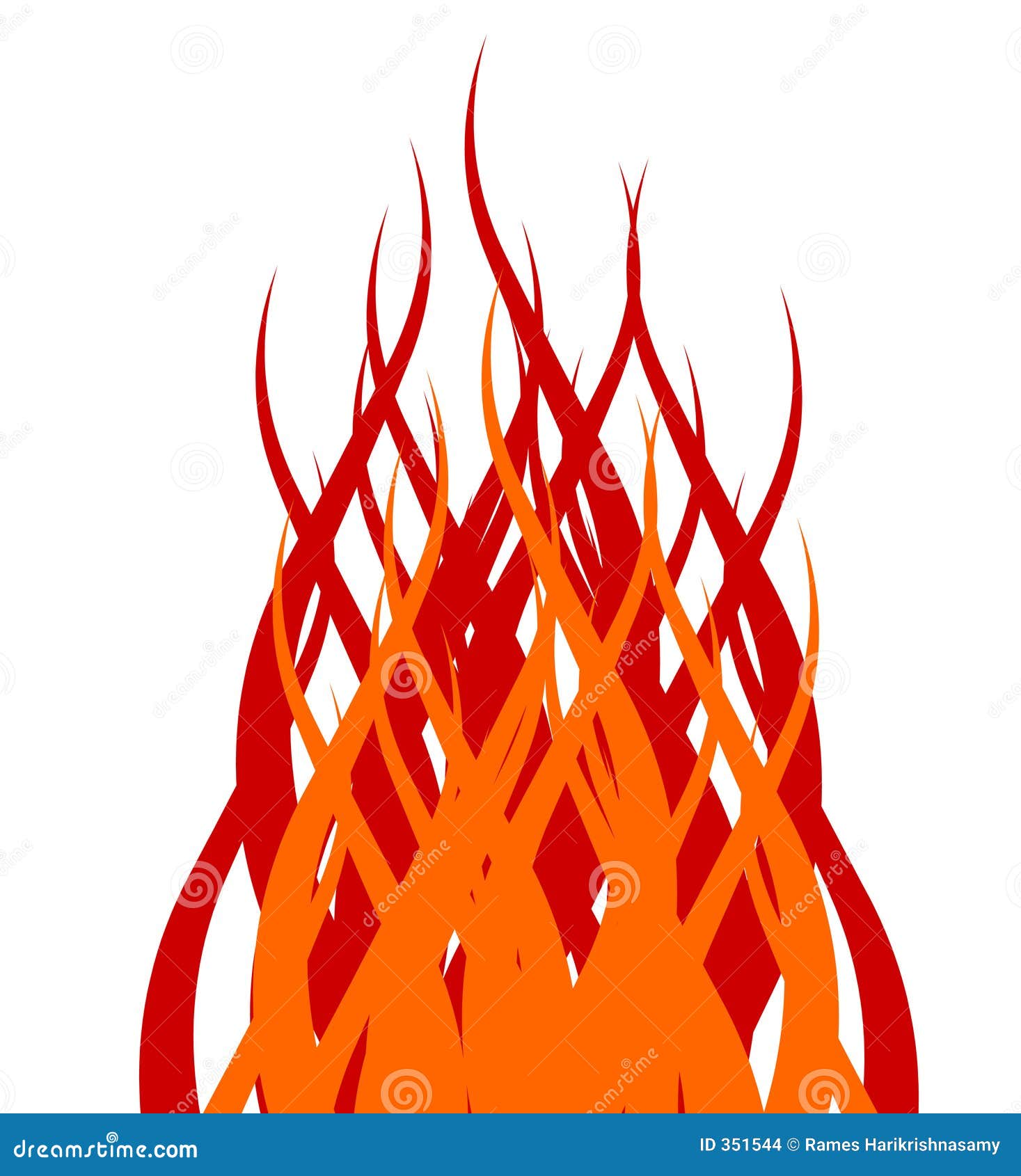 Vector - Fire stock illustration. Illustration of diversity - 351544