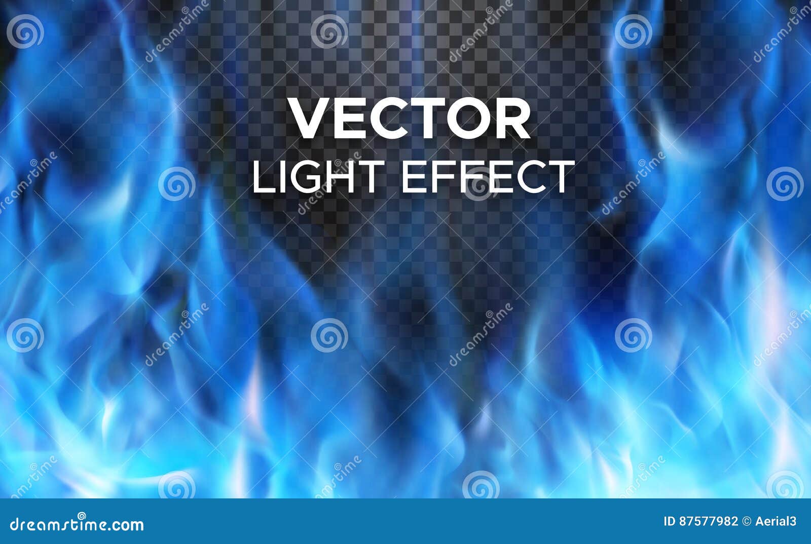 Jet Flames. Blue Blasting Fire Aviation Fueling Futuristic Rocket ...