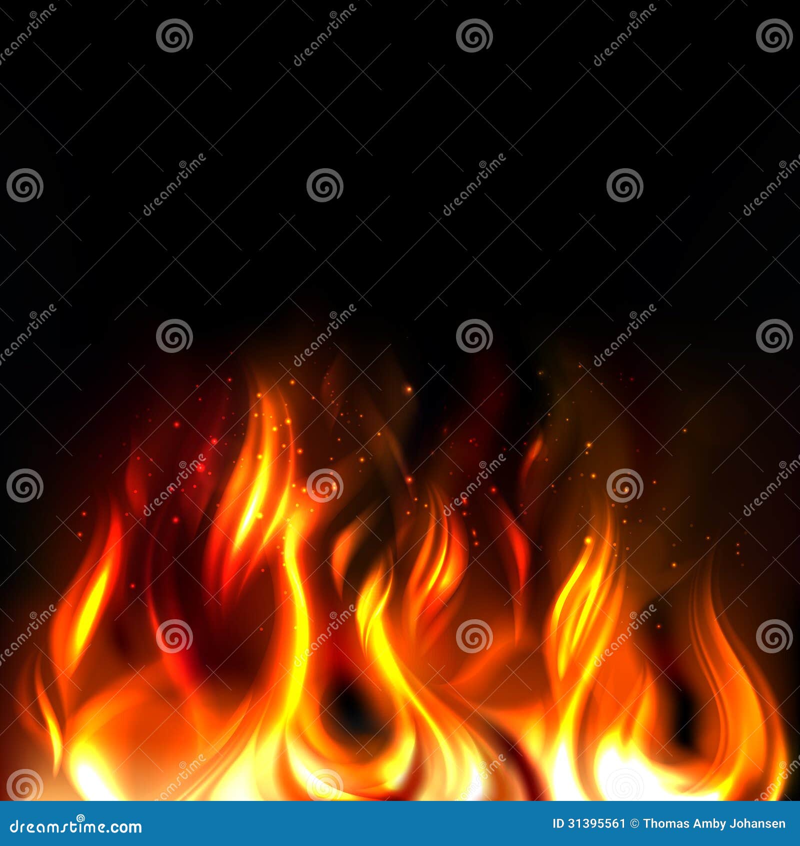 Vector Fire stock vector. Illustration of eps10, burn - 31395561