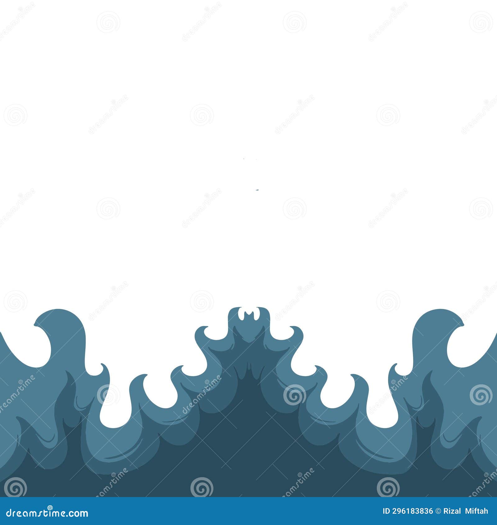 Vector Fire Motif Ornament Illustration Design Stock Vector ...