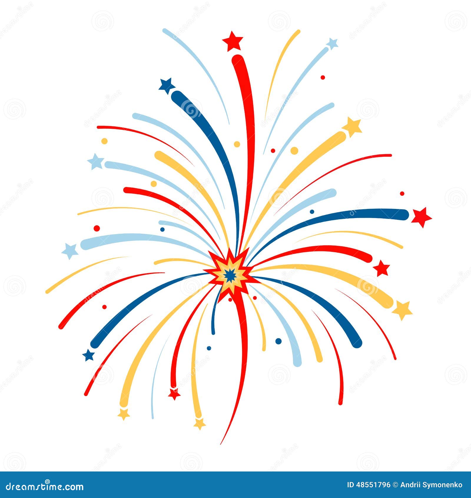 Vector Firework | CartoonDealer.com #47983949