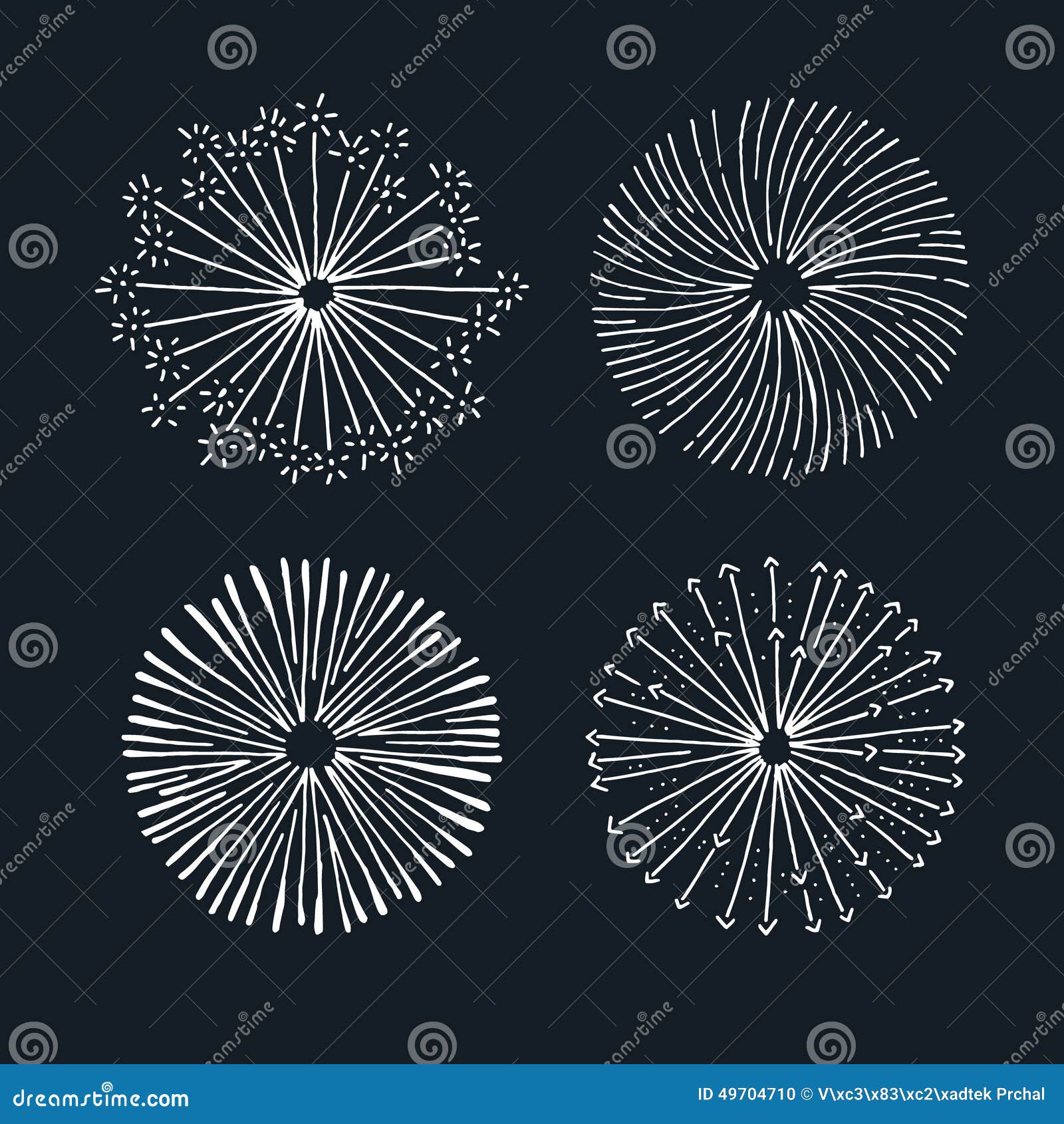 Fireworks Elements Animation Set On Transparent Background Vector ... Fireworks Elements Animation Set On Transparent Background Vector ...