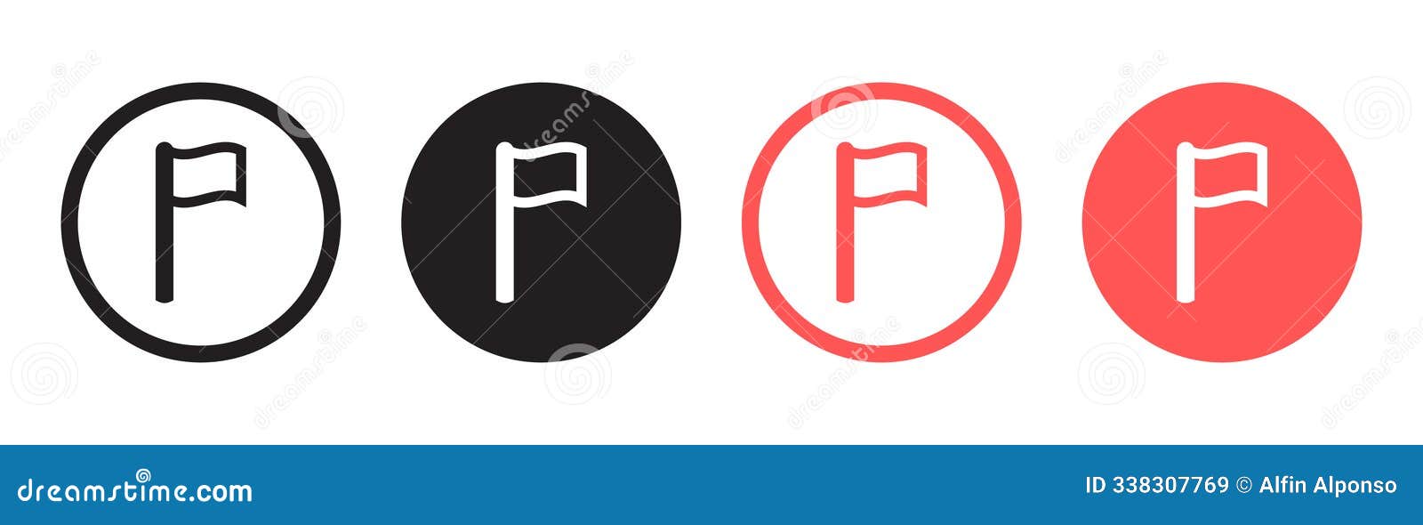 Vector Flag Icons in Circle Stock Vector - Illustration of europe ...