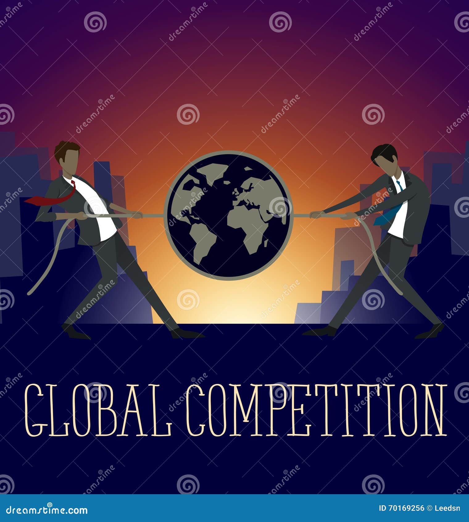Global Competition Royalty-Free Stock Image | CartoonDealer.com #41412766