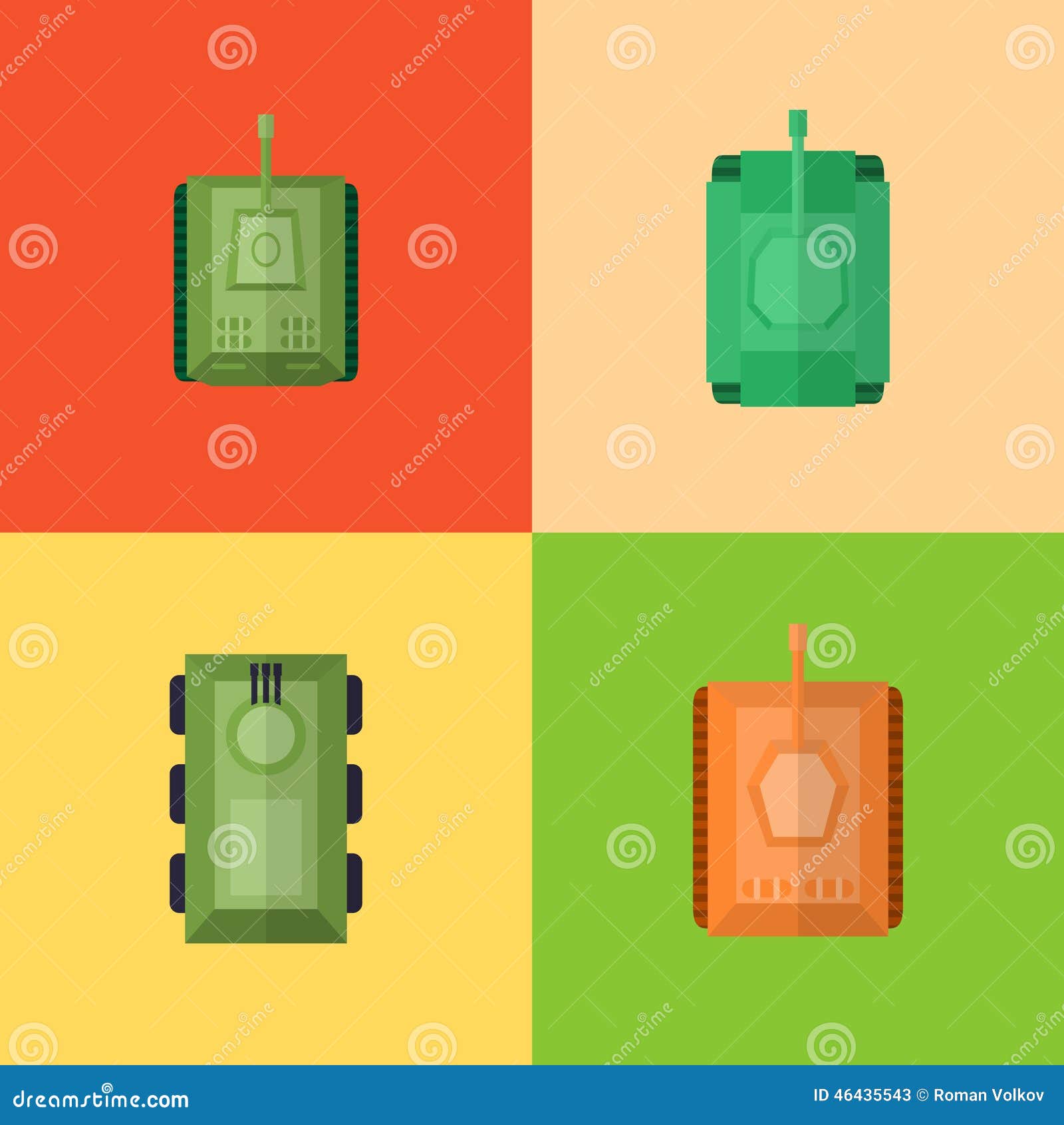 Vector flat game icons stock vector. Illustration of design - 46435543
