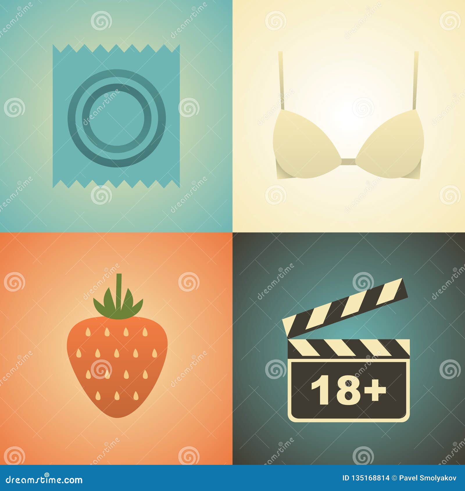 Vector Illustration Icon Set Of Sex Stock Vector Illustration Of Gender Design 135168814