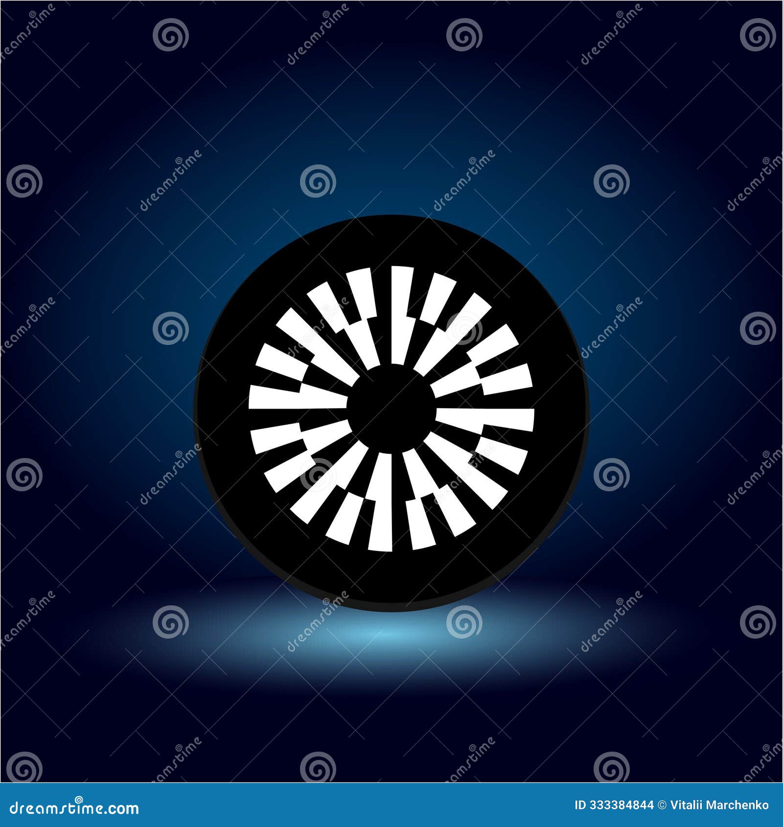 Vector Flat Mantle MNT Token Symbol on Blue Background Editorial Stock ...