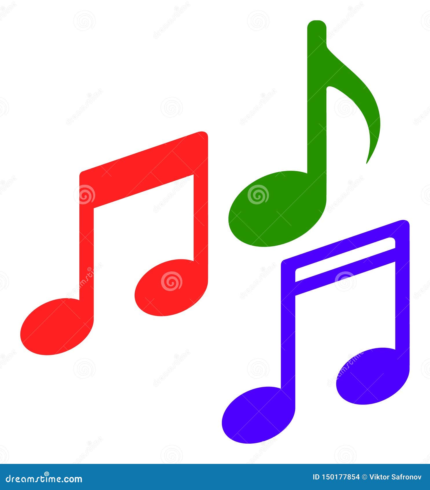 Melody Notes Mosaic For Africa Map And Bicolor Textured Stamp Cartoon ...