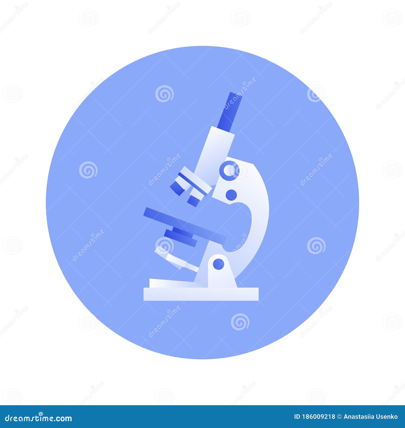 Vector Flat Science Medical Equipment Illustration. Laboratory ...