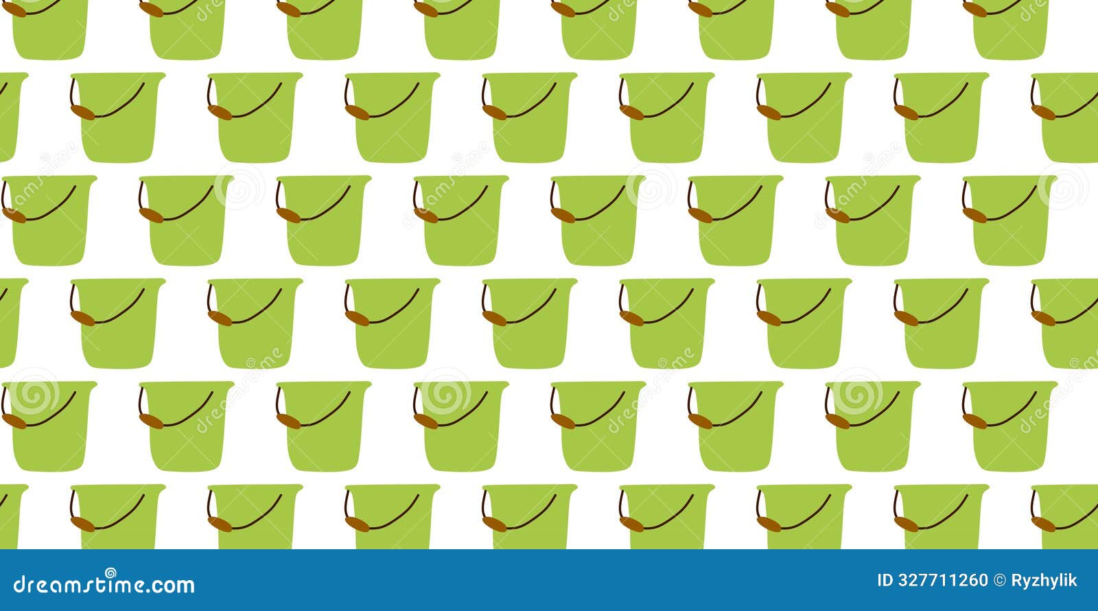 Cleaning: Buckets, Rubber Gloves And Sponge Cartoon Vector ...