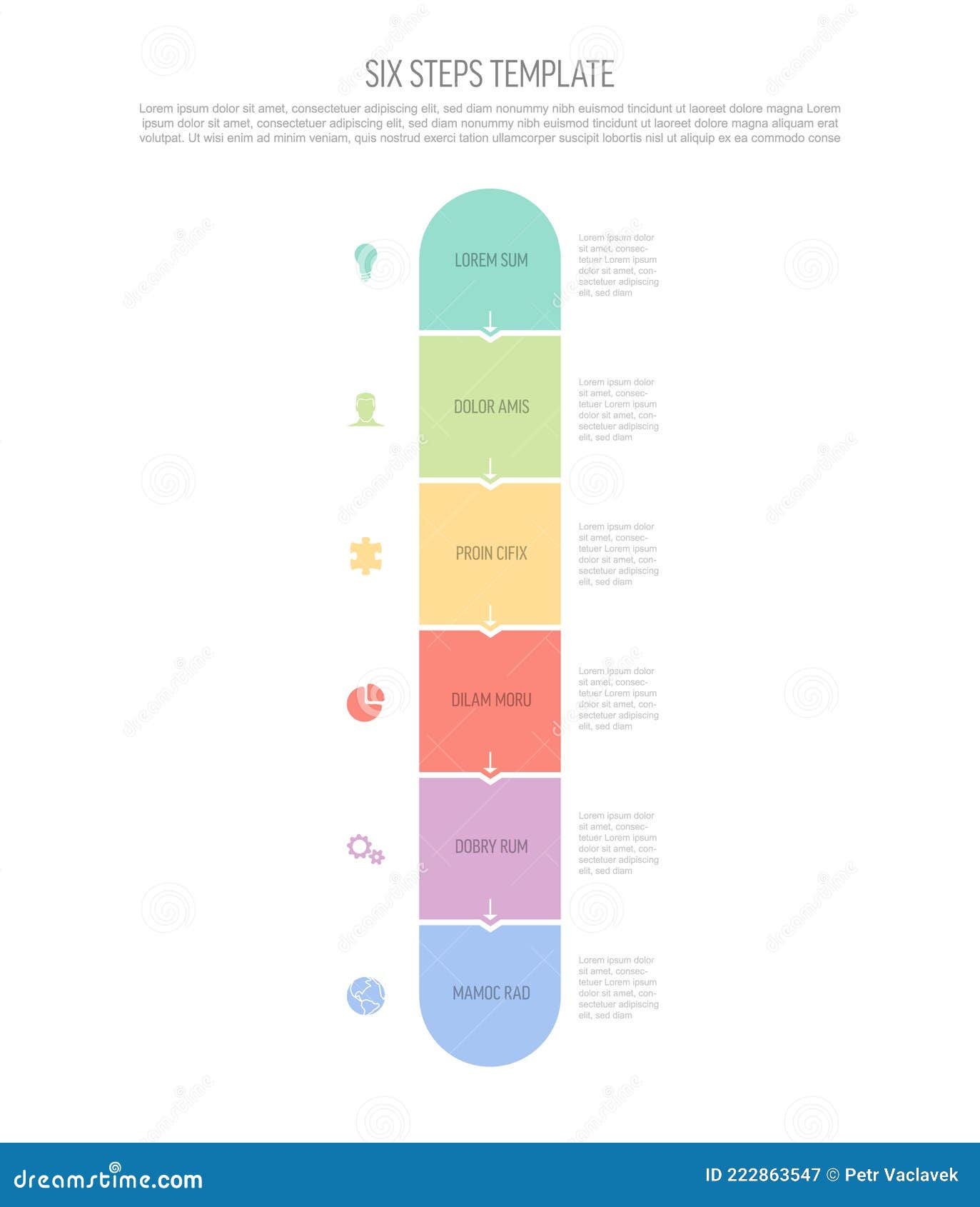 Vertical Progress, Step, Phase Indicators With 5 Steps. Vector ... Vertical Progress, Step, Phase Indicators With 5 Steps. Vector ...
