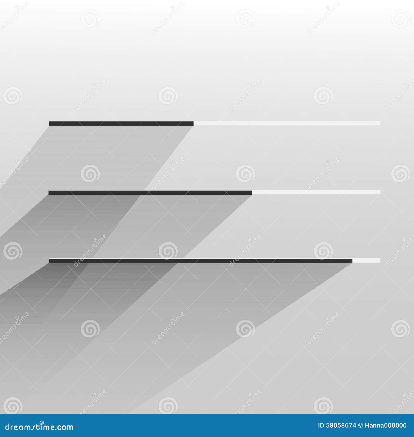 White Progress Bar Stock Illustrations – 25,260 White Progress Bar ...