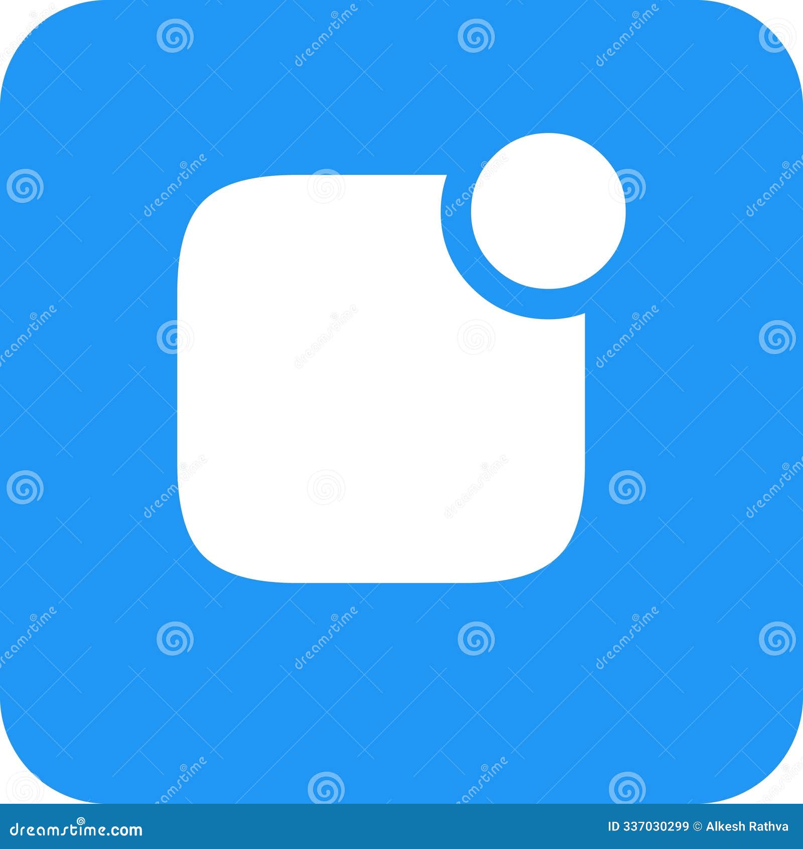 Icon Designed for Symbol Represents for Application. Stock Illustration ...