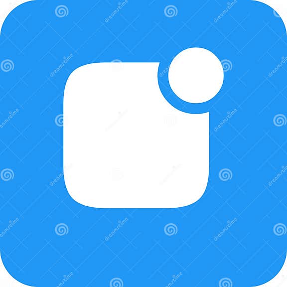 Icon Designed for Symbol Represents for Application. Stock Illustration ...
